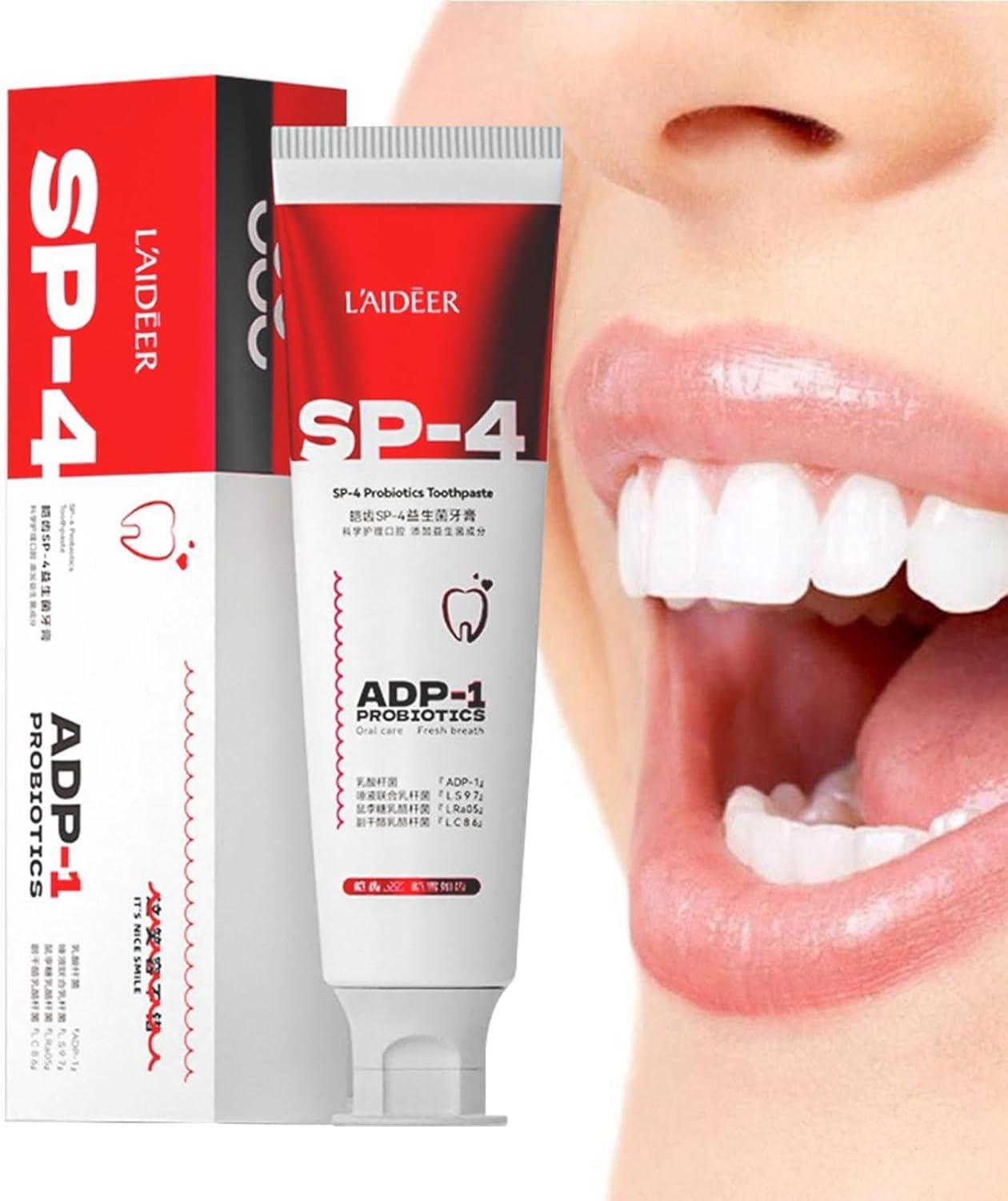 Yayashi SP-4 Probiotics Brightening Toothpaste 120g - Fresh Breath ...