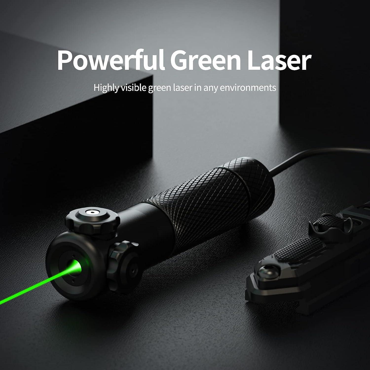 GL35 Green Laser Sight with Picatinny Mount and Pressure Switch - Rifle Scope for Improved ...