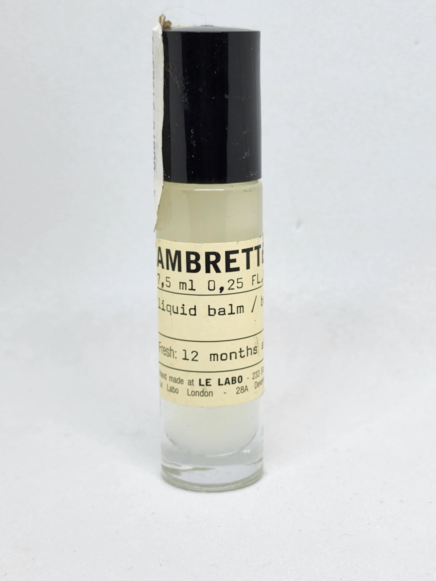 Le Labo Ambrette 9 Liquid Balm-Perfume Roll-On 0.25 fl oz / 7.5 ml ...