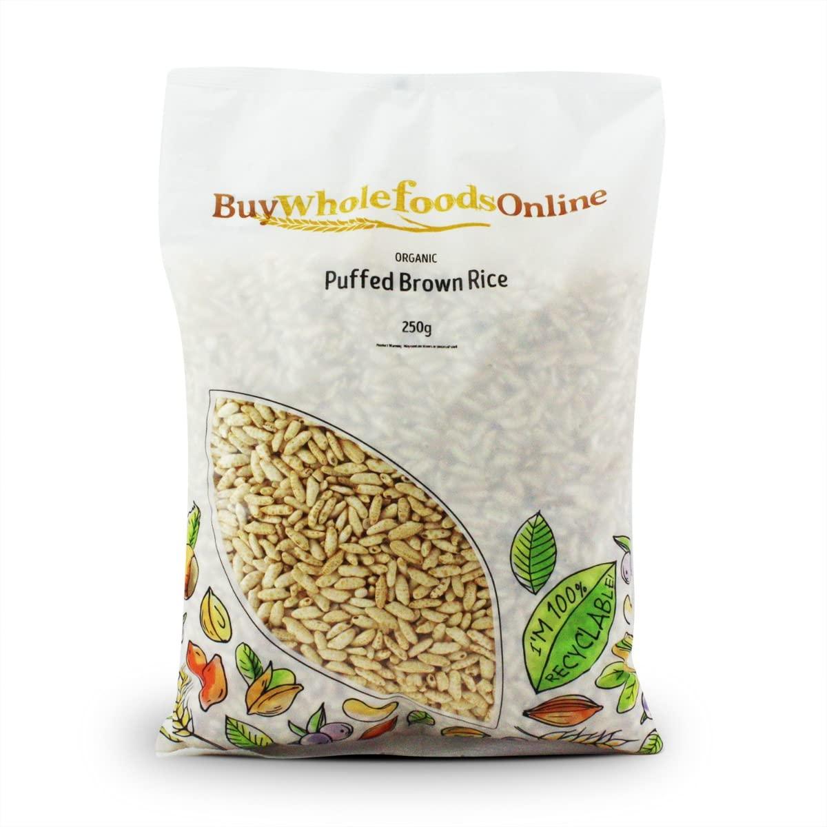 Organic Puffed Brown Rice 250g (BWFO) | Buy Now with Express ...