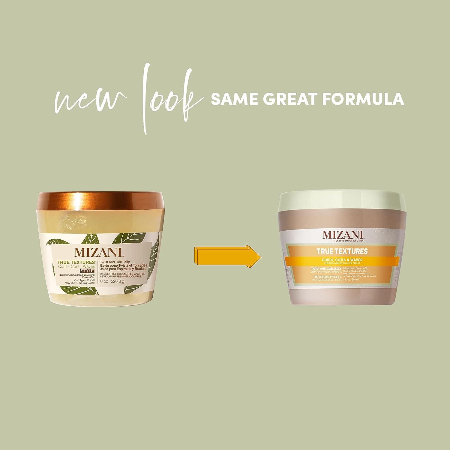 Mizani True Textures Twist and Coil Jelly 8 Oz | Coconut Oil | Paraben ...