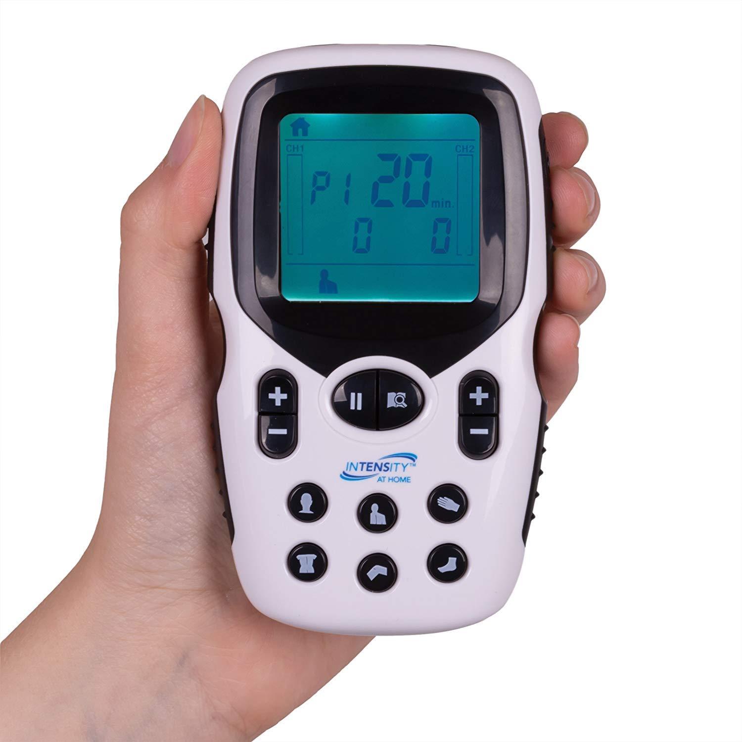 Intensity at Home TENS Unit Muscle Stimulator - Electric Pulse for Back ...