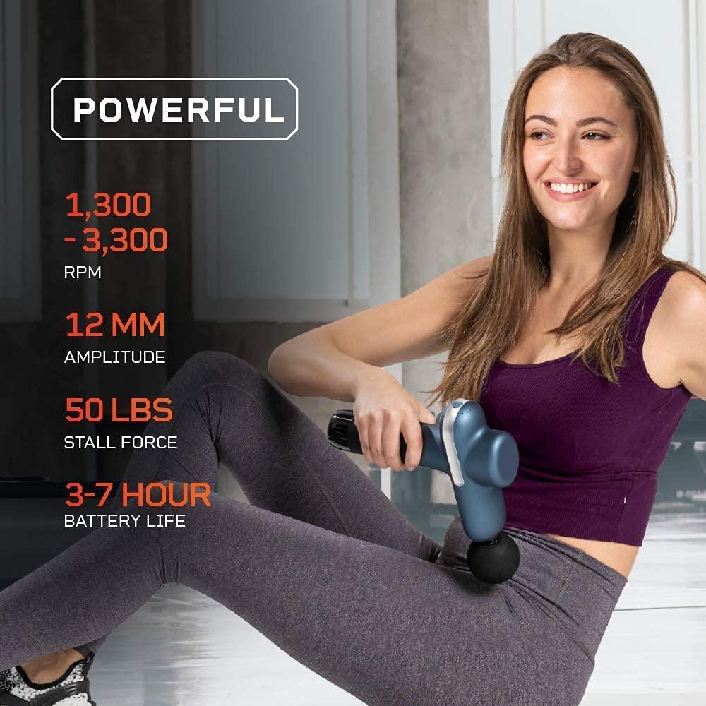 Sonic Plus Percussion Massage Gun - Percussive Deep Tissue Muscle ...