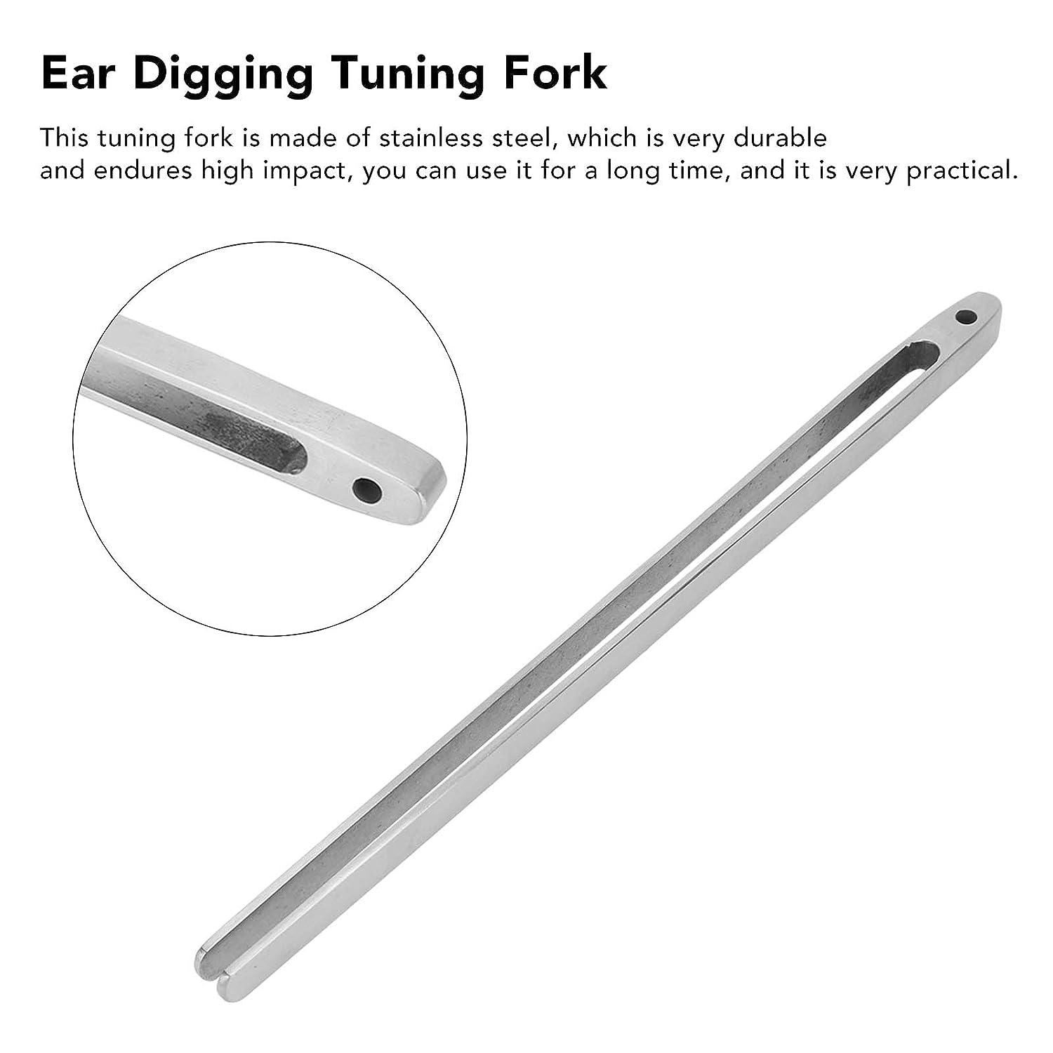 Stainless Steel Ear Tuning Fork Set - Professional Vibration Relaxation ...