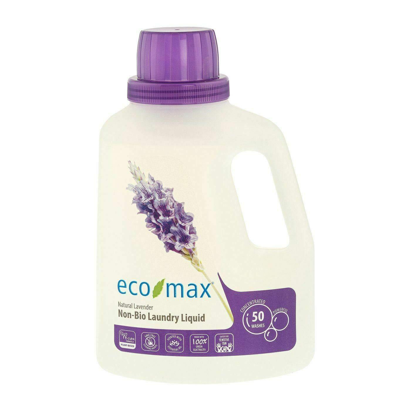 Eco-Max Laundry Detergent 50 Wash - Lavender 1.5Ltr | Buy Now with ...
