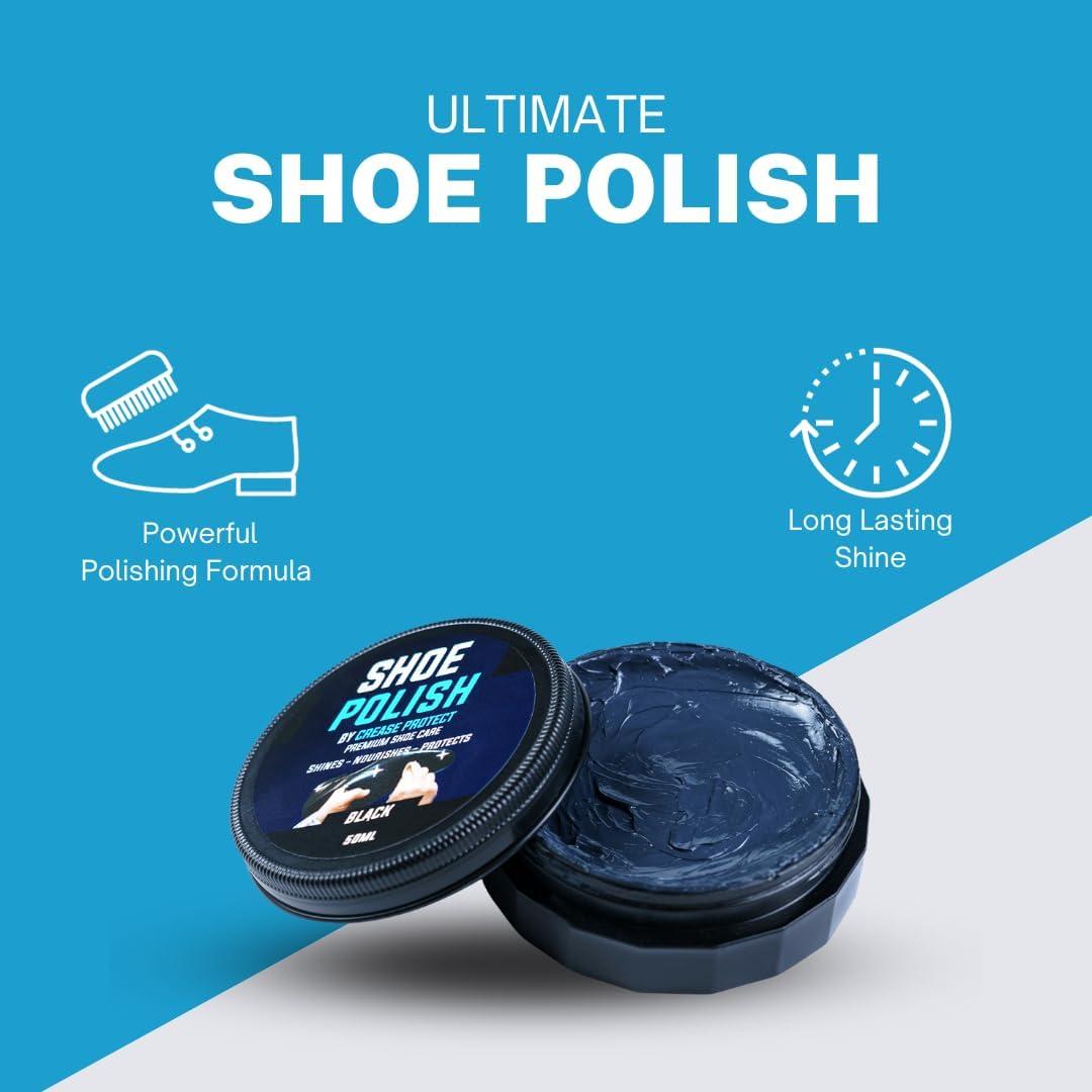 Crease Protect Shoe Polish - Premium Leather Polish - Available as ...