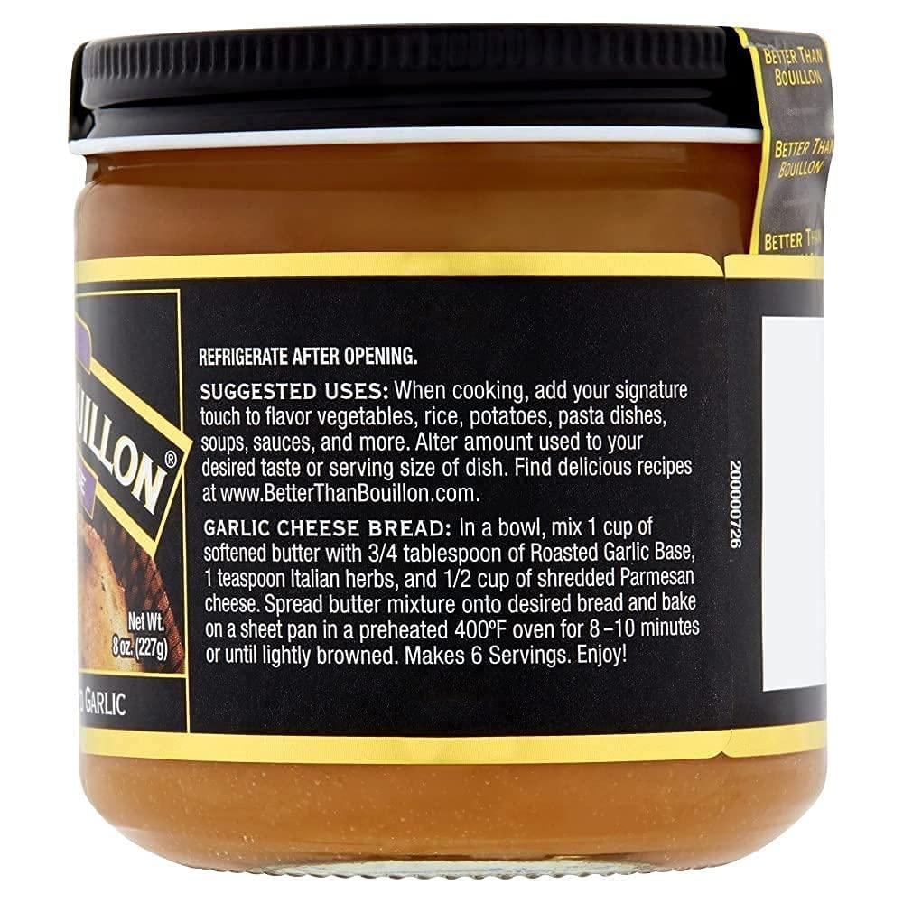 Better Than Bouillon Premium Roasted Garlic Base, Made with Seasoned ...