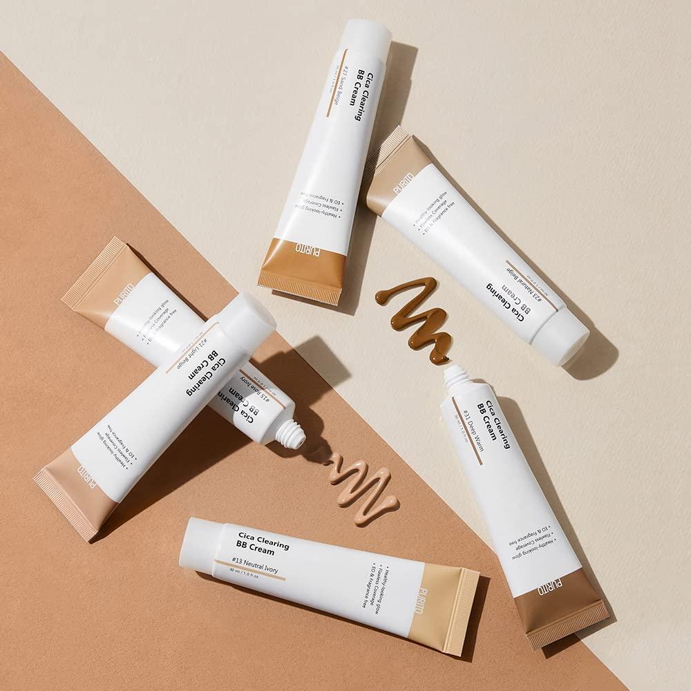 PURITO Cica Clearing BB Cream #13 Neutral Ivory 1 fl.oz - Vegan ...