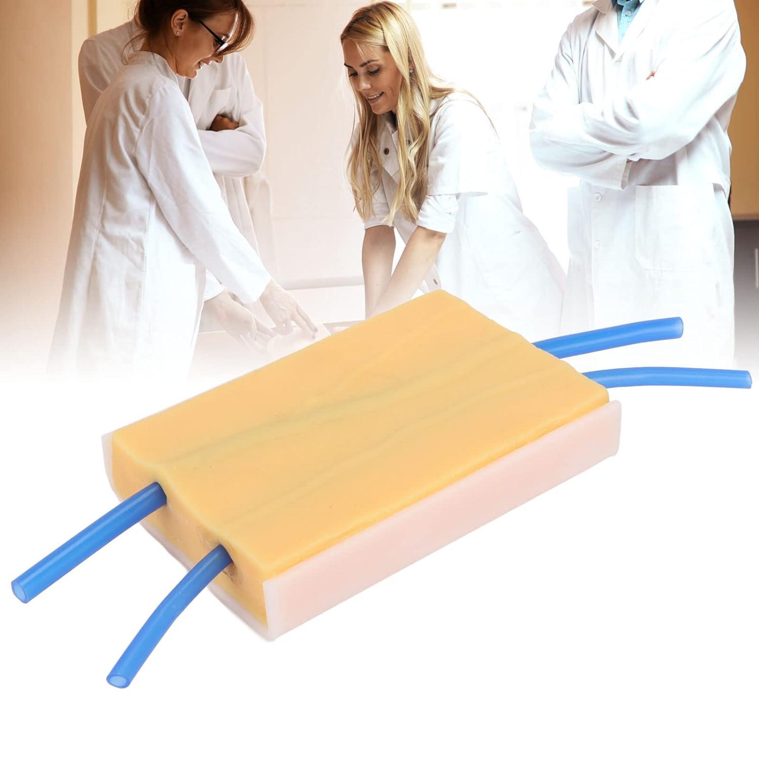 Silicone Venipuncture Training Pad - Reusable Simulation for Nurse ...