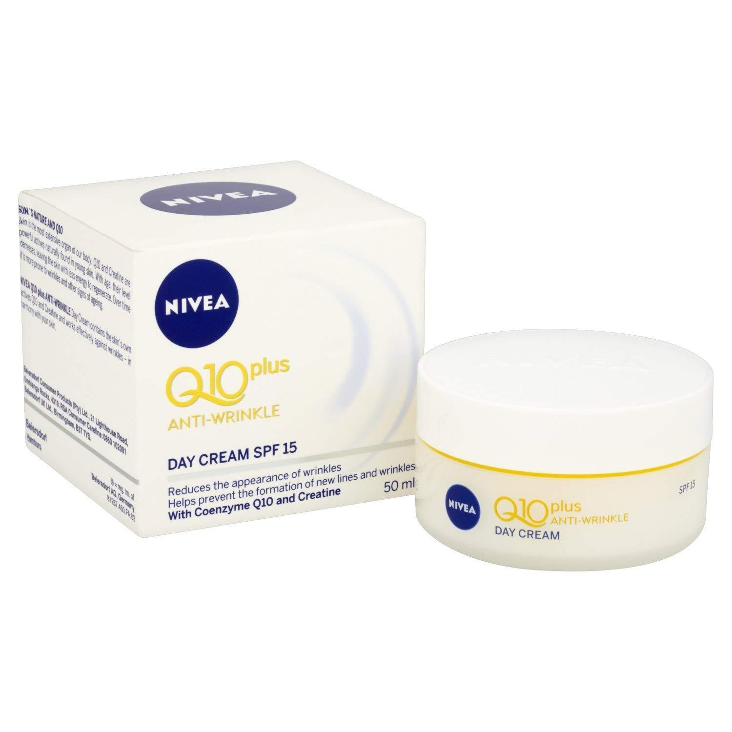 Nivea Visage Q10 Plus Creatine Anti Wrinkle Day Cream 1.7oz - 50ml ...