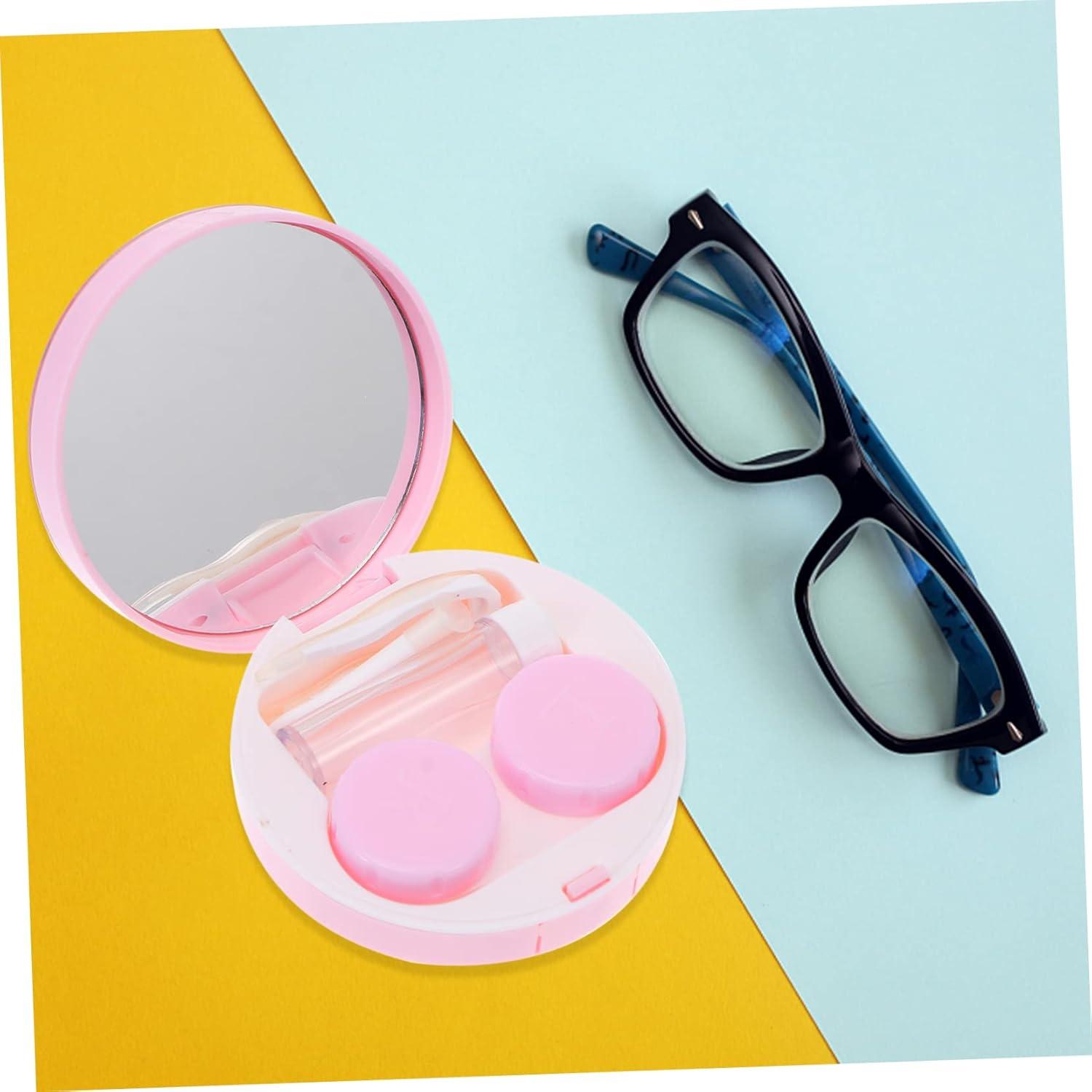 Solustrie Contact Lens Container - Stylish Organizer for Glitter Lenses ...