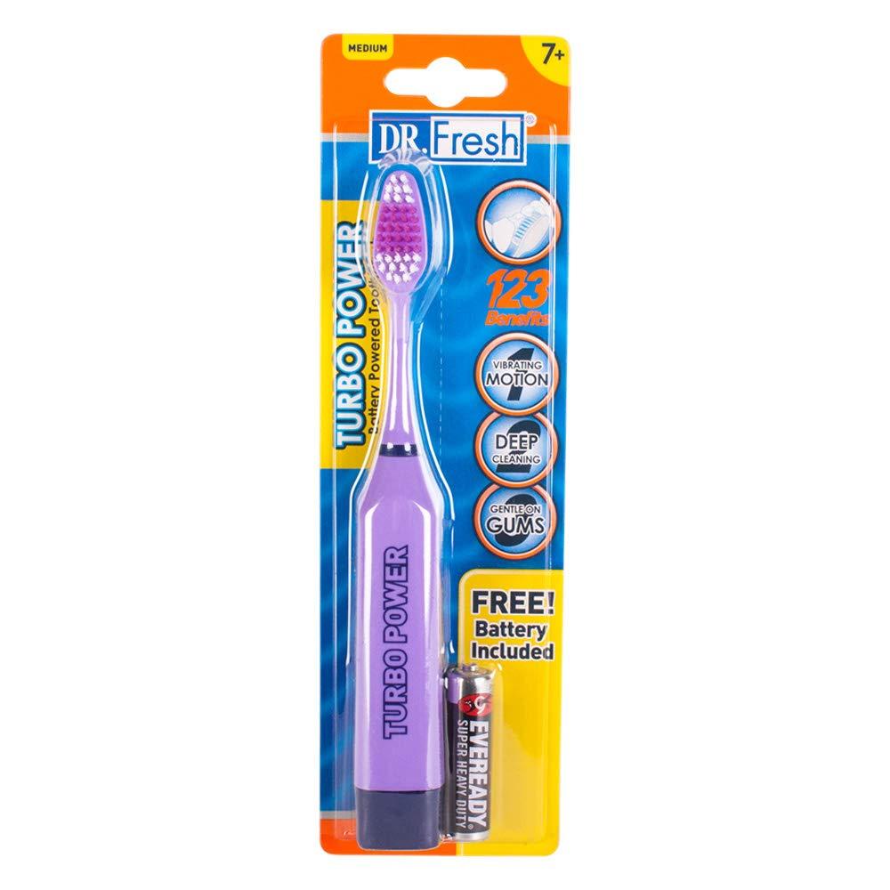 Dr Fresh Turbo-Battery Operated Toothbrush - Assorted Colors | Shop Now ...
