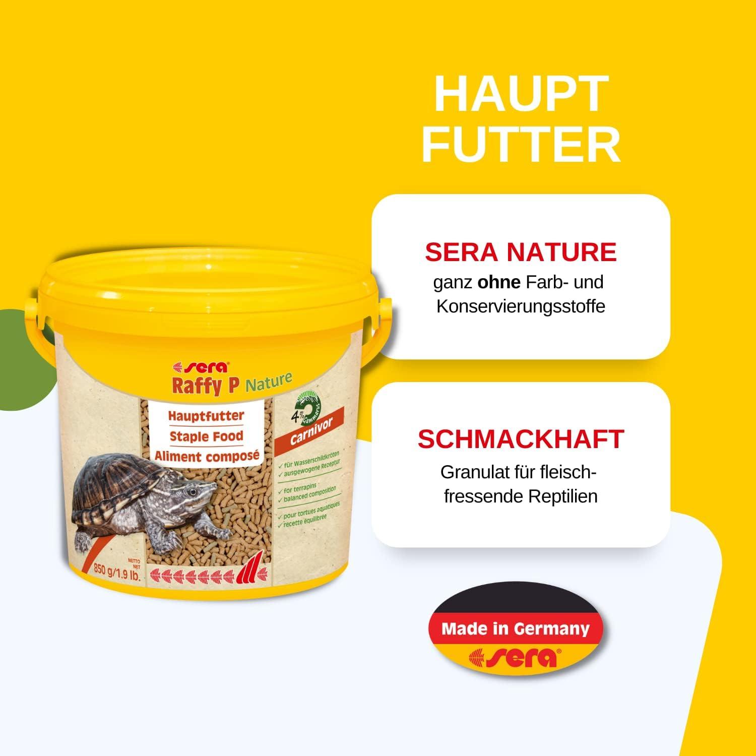 Sera Raffy P Nature 3.8L - Premium Water Turtle Feed | Balanced ...