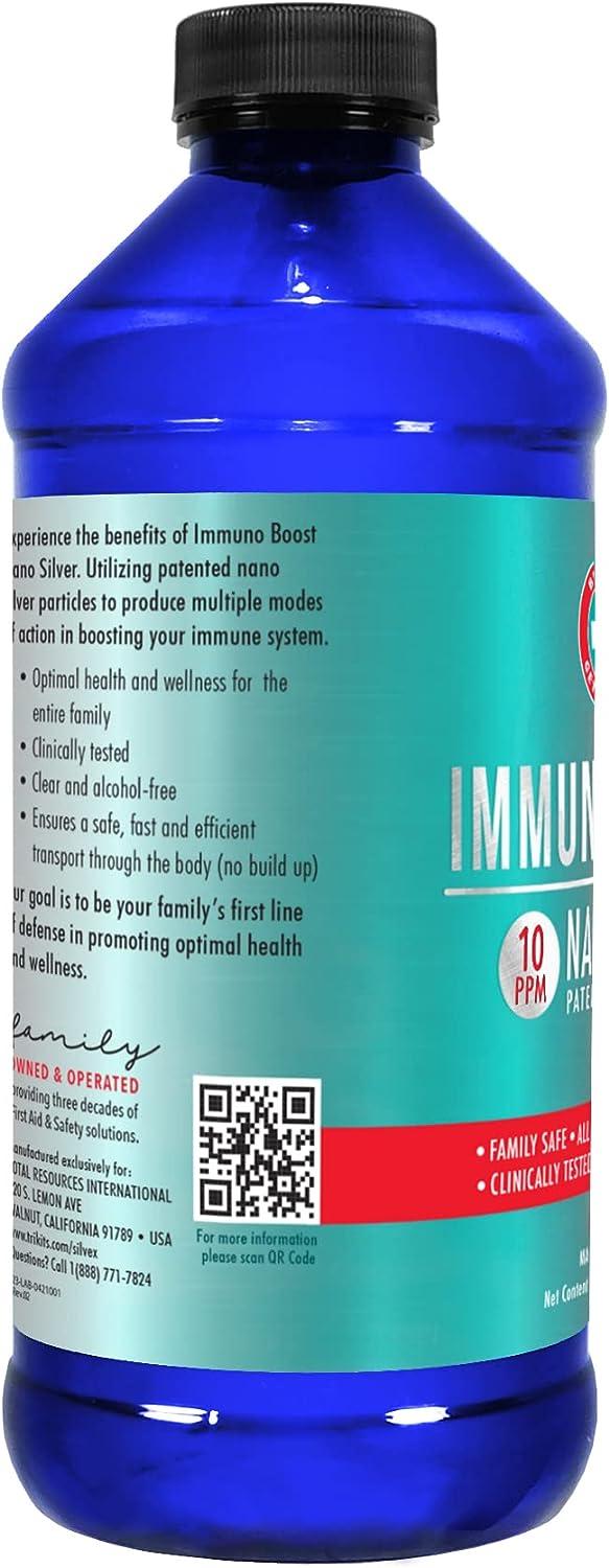 Nano Silver Immune Boost Supplement 10 PPM - 16 FL Oz | Buy Now with ...