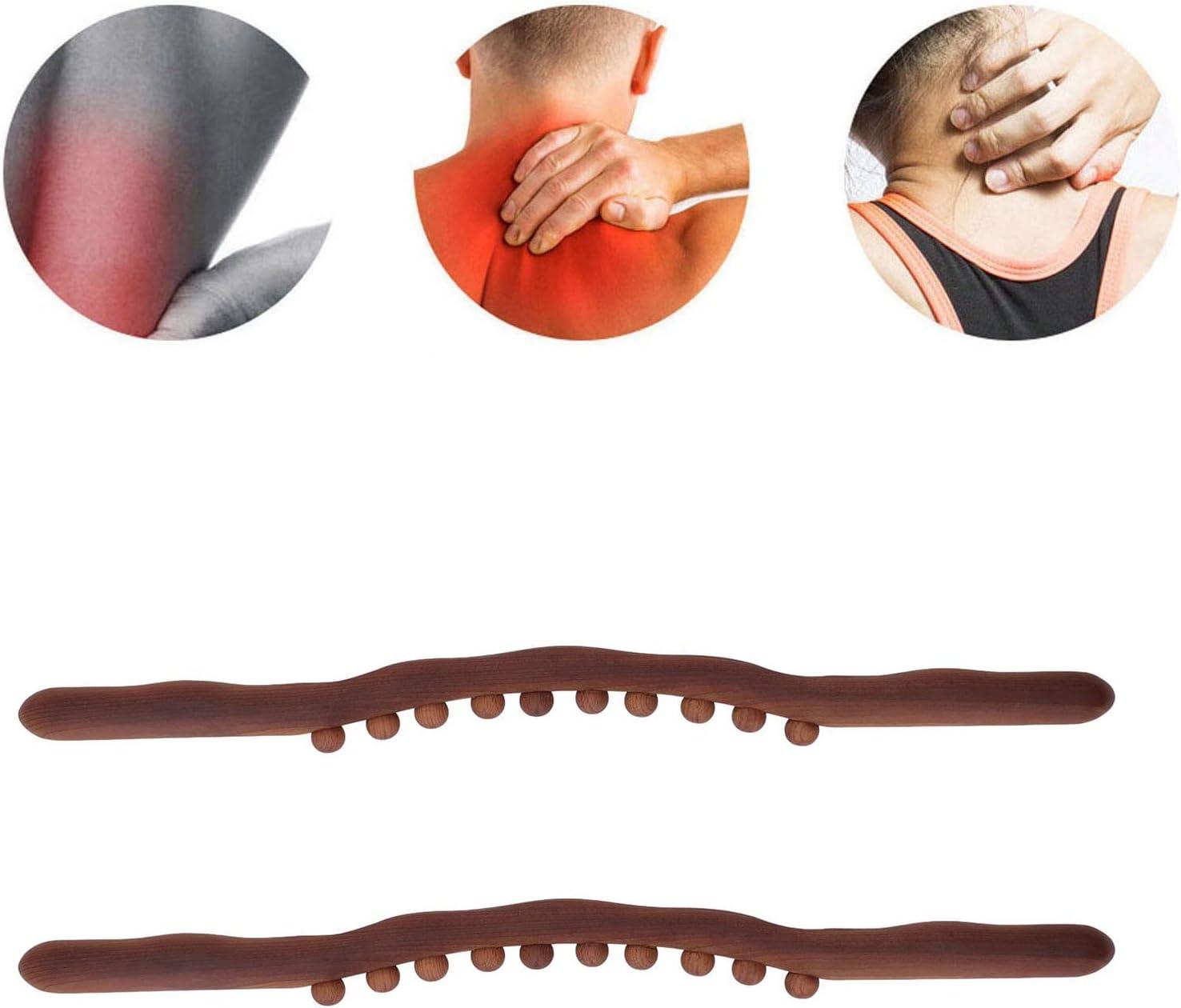 Large Wooden Therapy Stick - Multifunctional Skin-Safe Scratching Tool ...