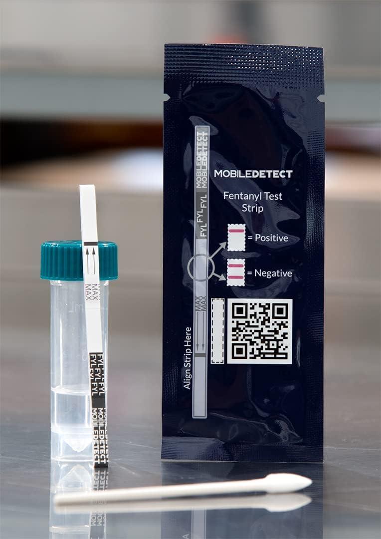 MobileDetect Fen Strips Kit | 5 Pack with Buffer Solution Swab and ...