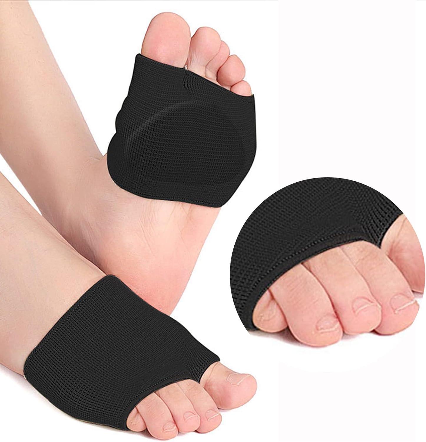 Hallux Valgus Corrector with Gel Pads for Women - Comfortable Black ...