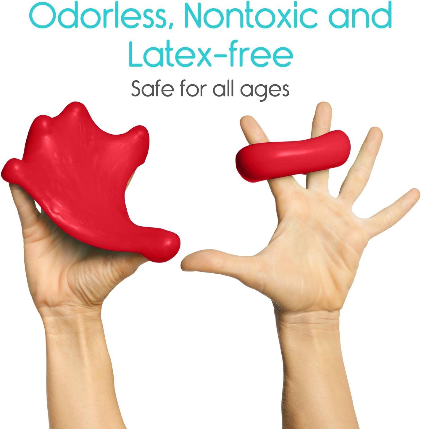 Vive Therapy Putty Occupational Hand Tools (2 Pack) - Sensory Stress ...