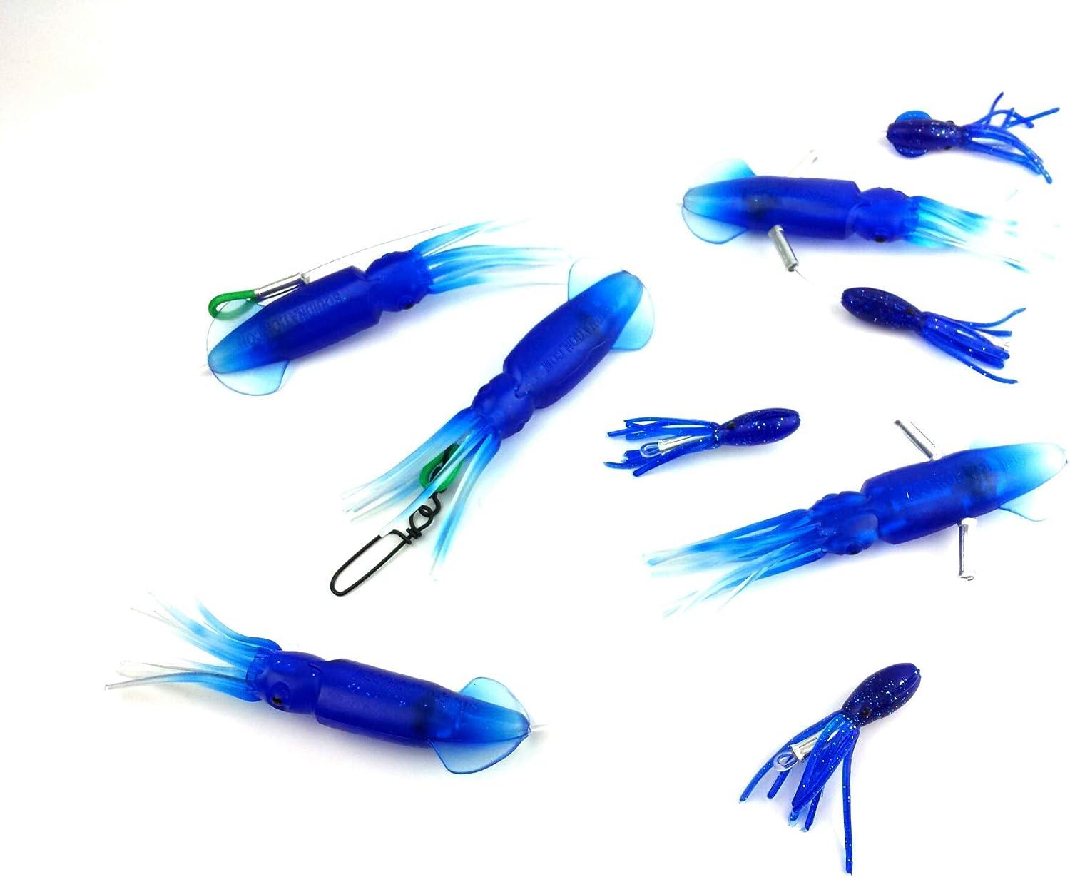 Squidnation Game Fish Mini Flippy Floppy Daisy Chain - Electric Blue ...
