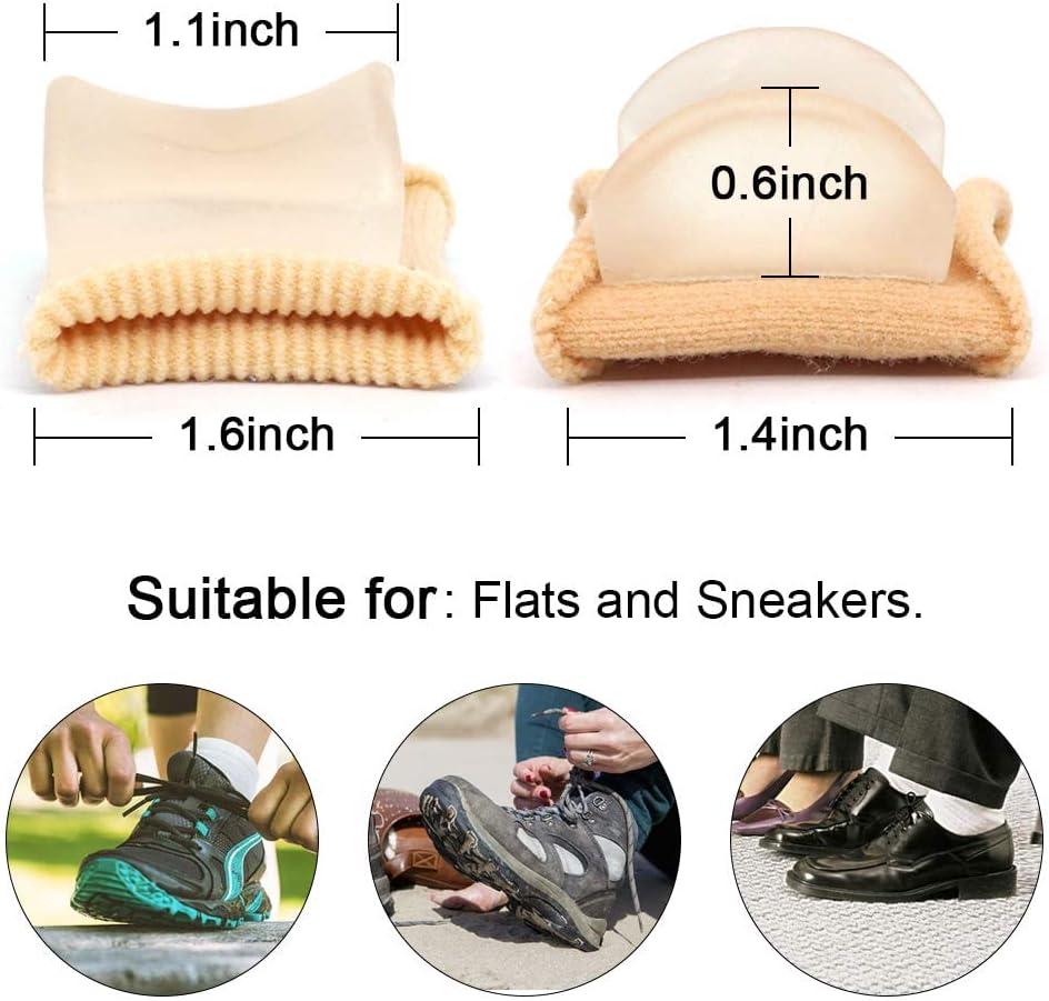 INOVOGLI Fabric Toe Separators for Hammer Toes, Crooked Toes, Big Toe ...