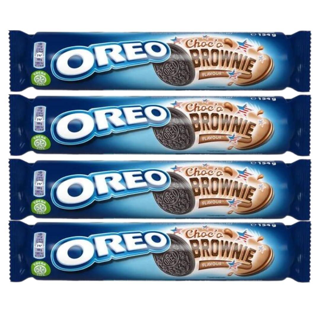Chocolate Biscuit Bundle With Oreo Brownie Sandwich Biscuits 154g (4 ...