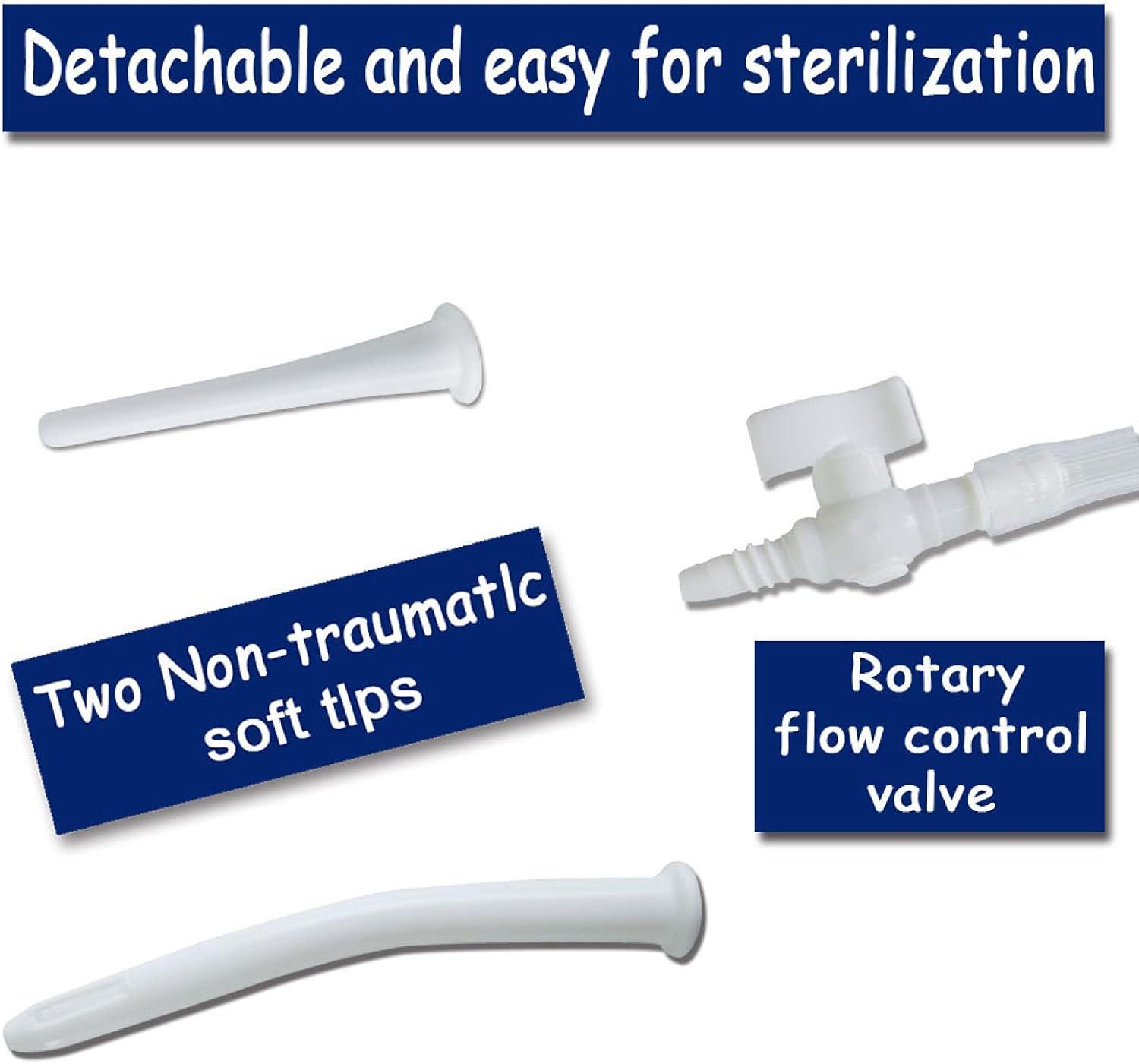 1.6L Intestinal Cleaning Irrigator Set - Travel Irons & Enema Device ...