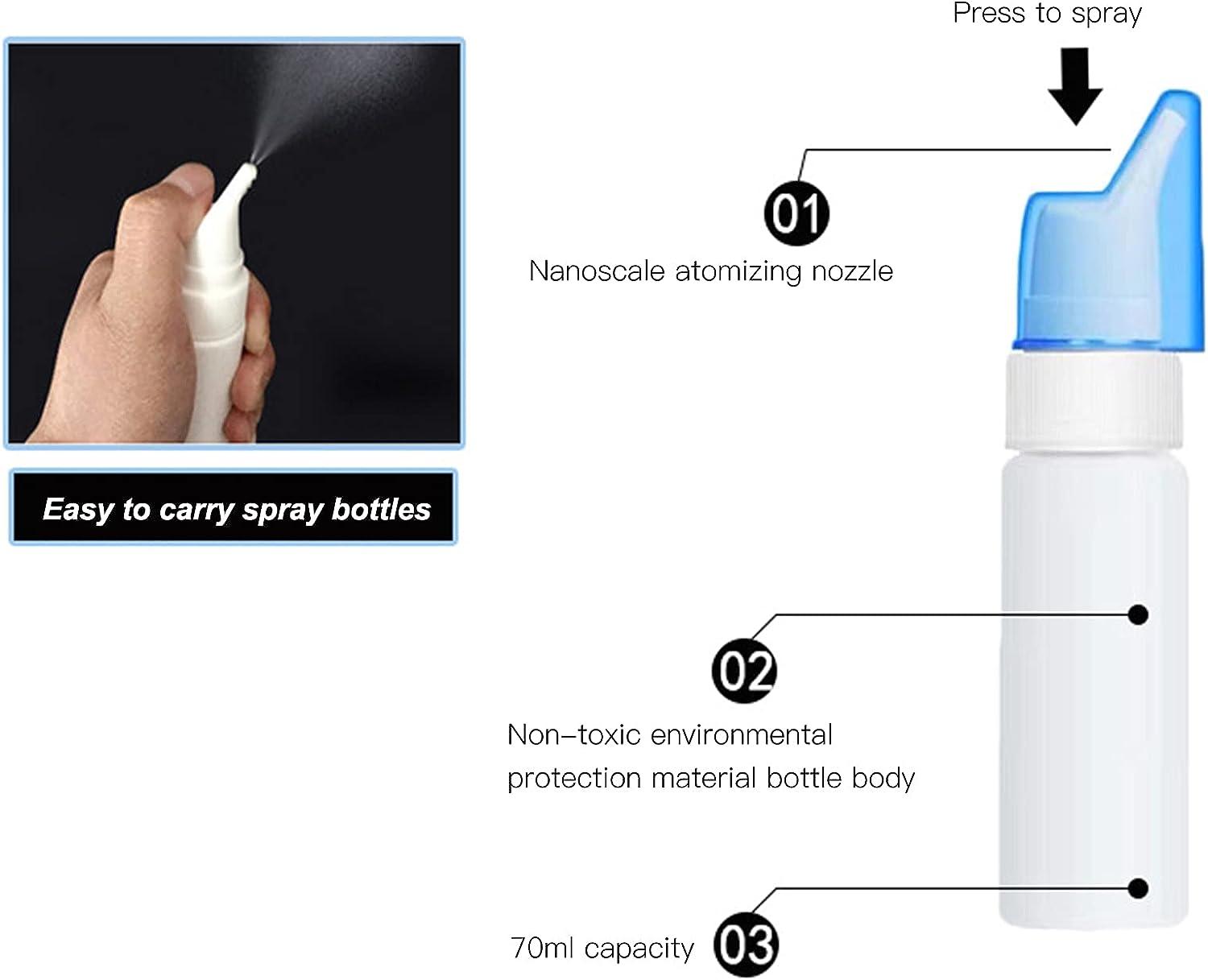 Water Pulse Nasal Rinse Neti Pot Nasal Rinse Kit Nose Wash Cleaner ...