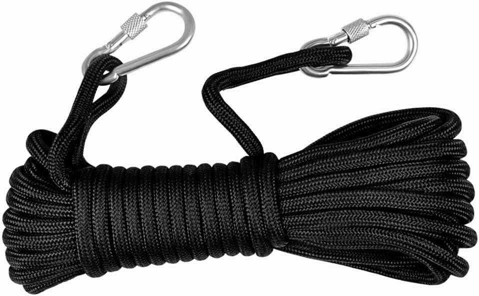 Cyfie Stainless Steel 3-Claw 4-Claw Sawtooth Grappling Hook with 10m ...
