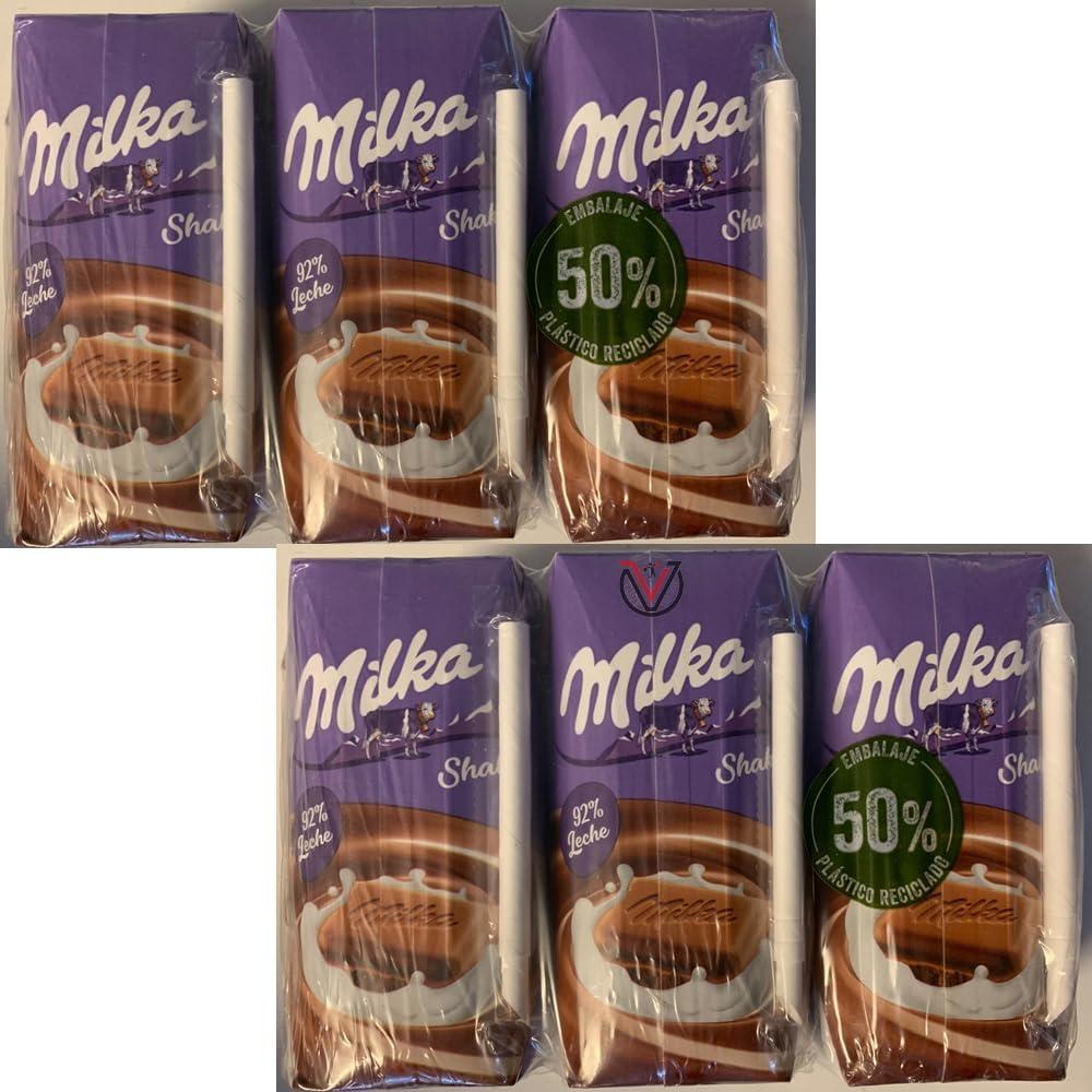 06 x Milka Shake Drink 200ml - Chocolate Flavour Milk Drink | VIMIX ...