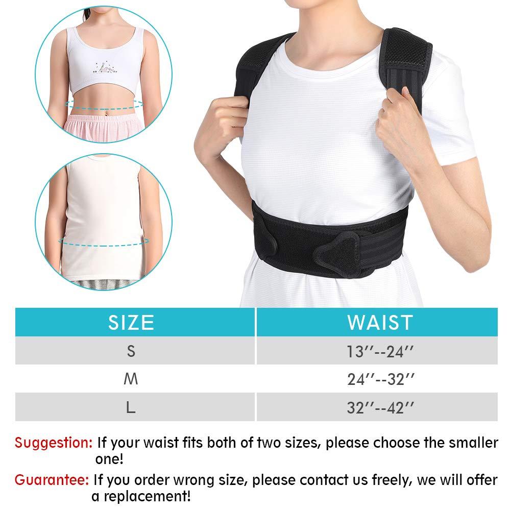 Yosoo Health Gear Kids Posture Corrector - Spinal Support Brace for ...