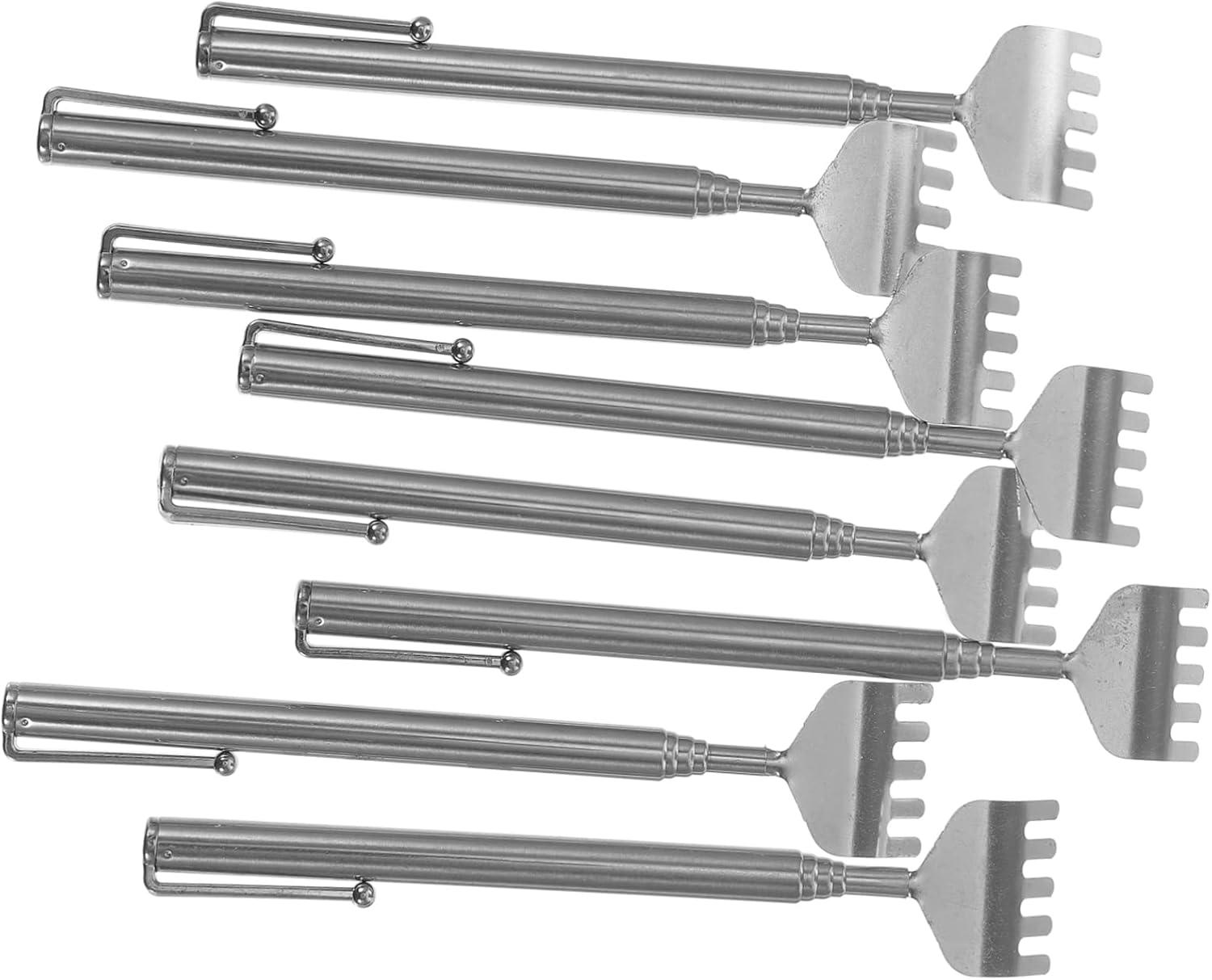 Fomiyes 24-Piece Scratch Massager - Portable Stainless Steel Back & Arm ...