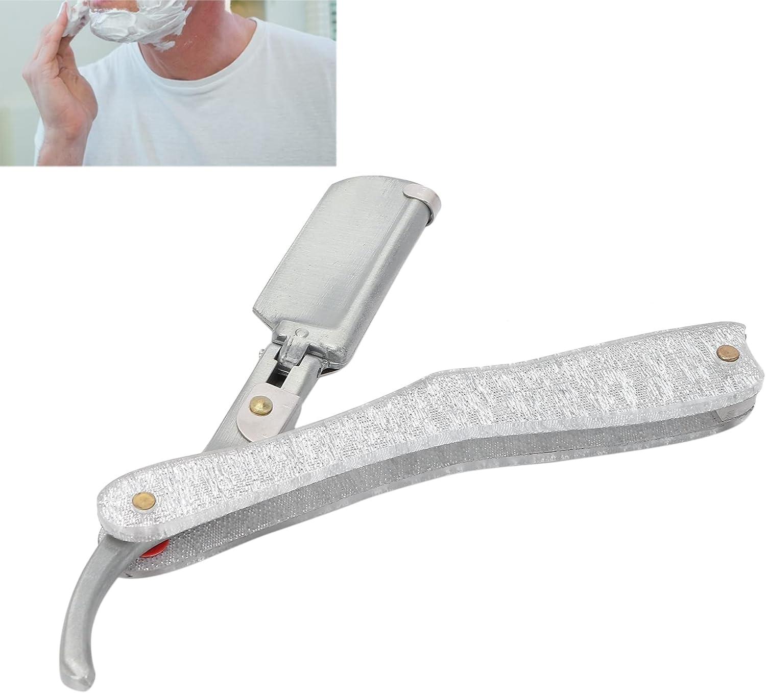 Razor Manual Beard Shaver with No Peeled Lacquer Crystal Plate Handle ...