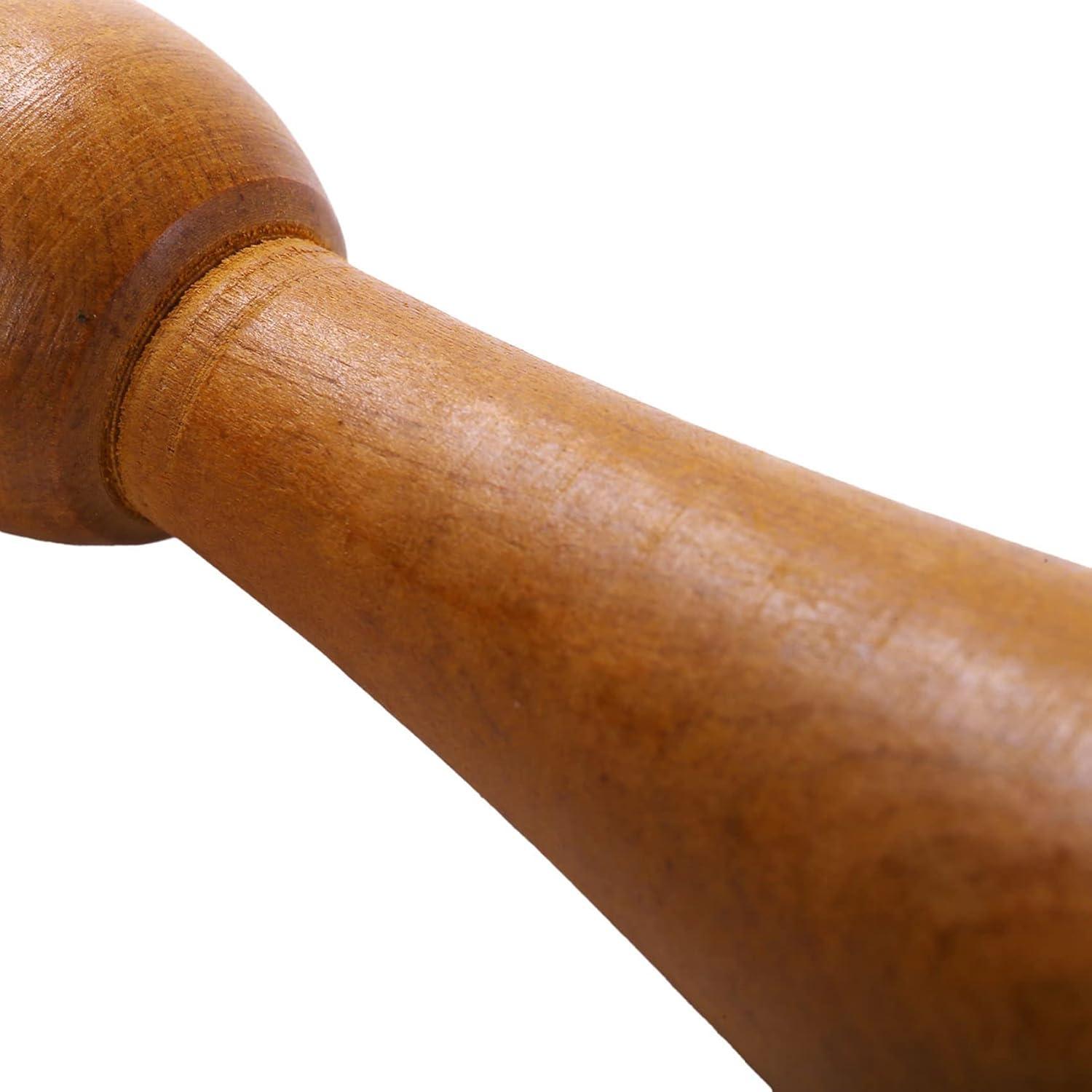 GROCKSTR Wooden Massage Stick - Sandalwood Acupuncture Tool for Pain ...