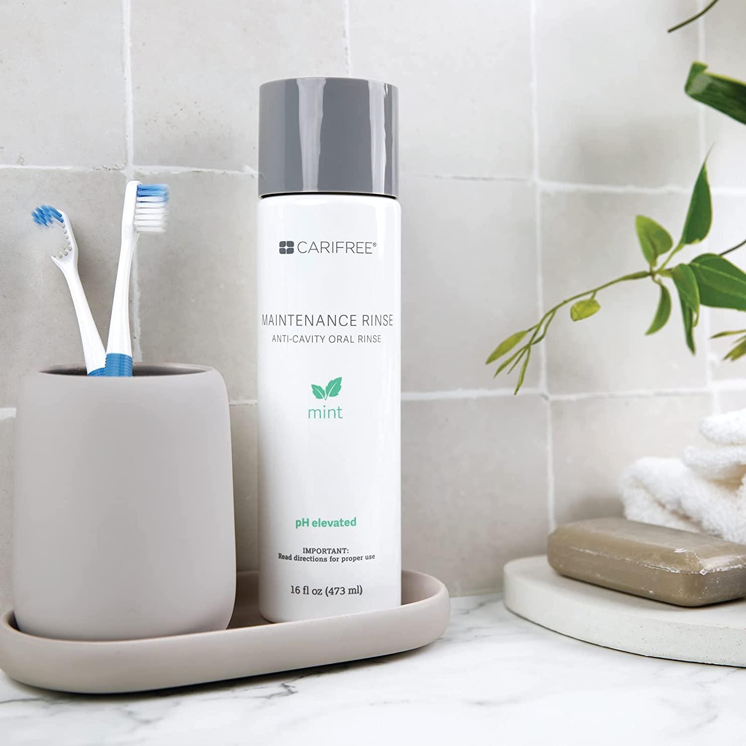 CariFree Maintenance Rinse (Mint) Fluoride Mouthwash - Dentist ...