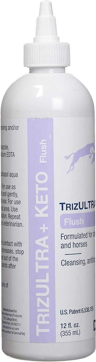 Dechra TrizULTRA + Keto Flush for Dogs Cats & Horses - 12oz Basic Pack ...