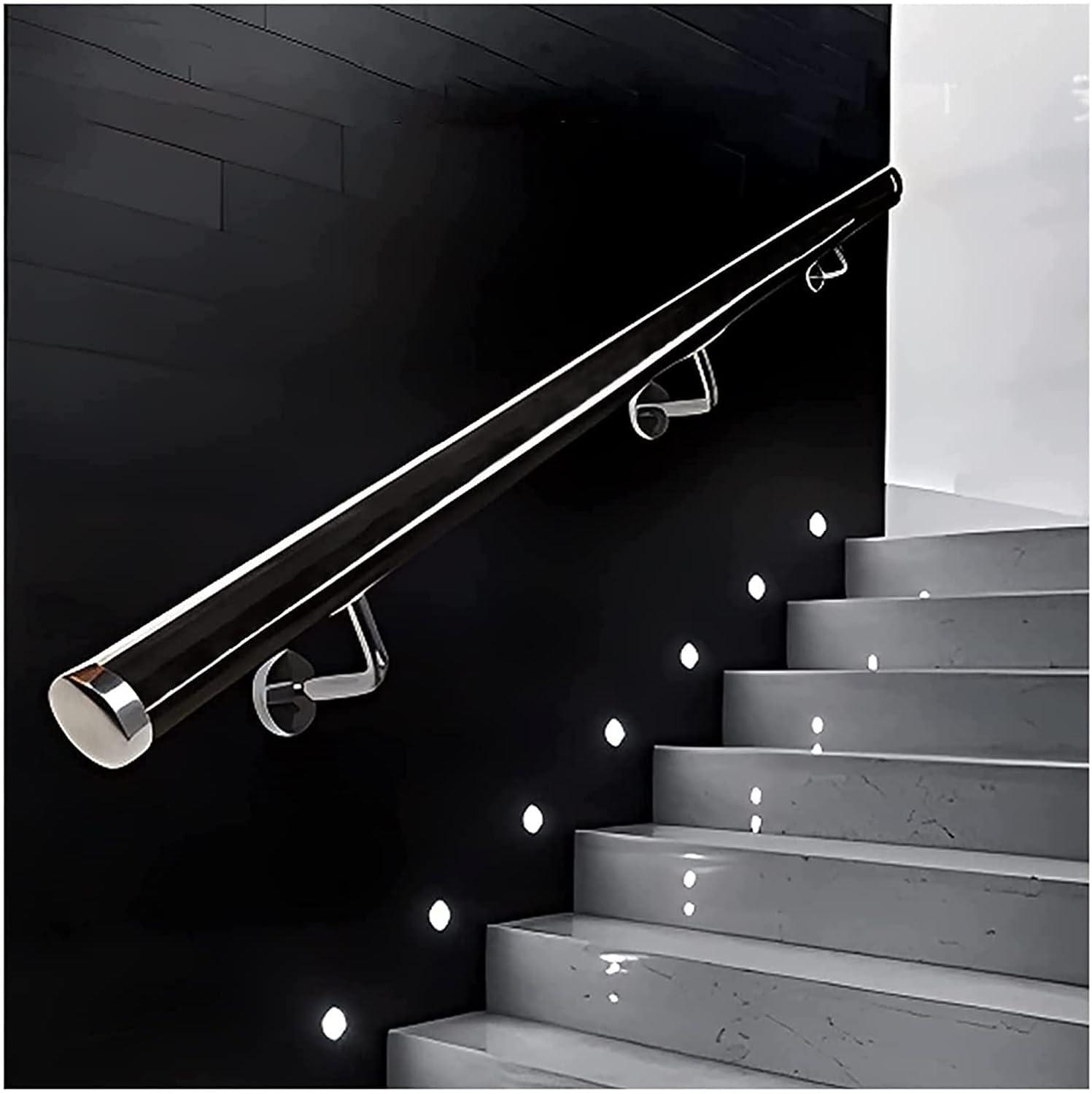 Clear Acrylic Stairs Handrail Round 3ft/4ft/5ft/6ft/10ft/12ft/14ft/20ft ...