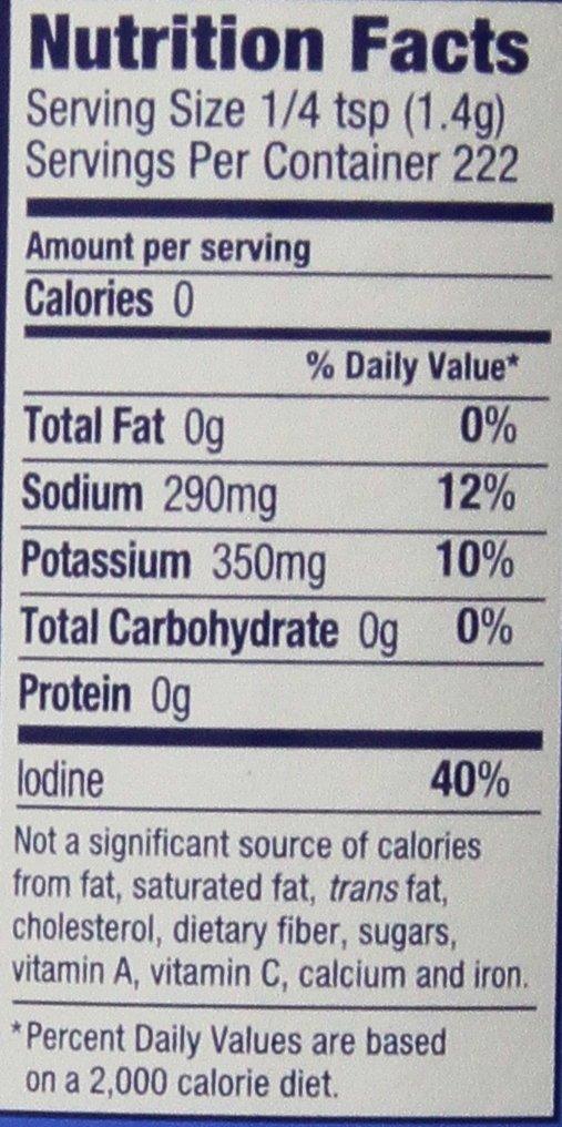 Morton Lite Salt 11 oz - Half the Sodium of Table Salt - 1 Pack | Buy ...