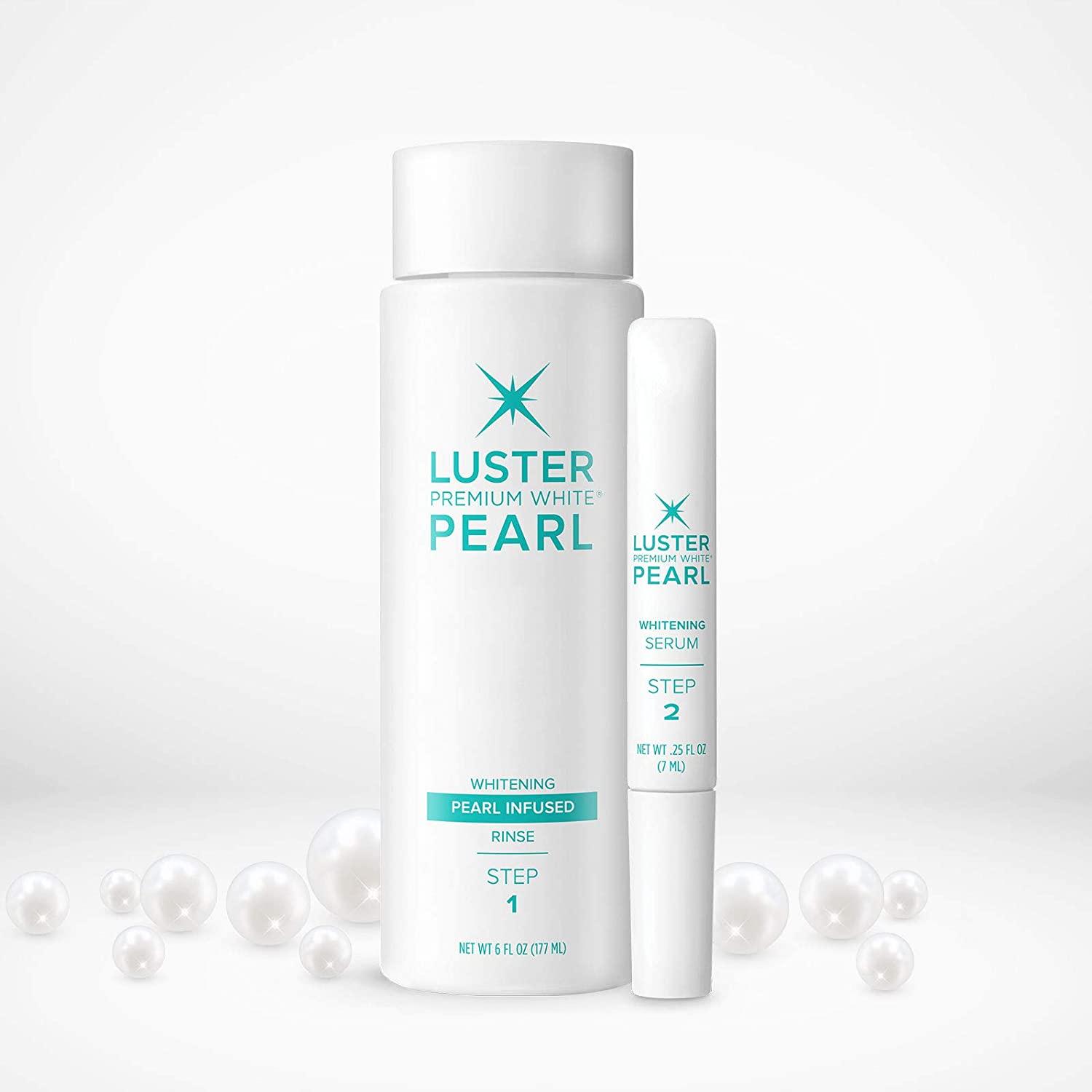 Luster Premium White 2-Minute Pearl Infused Teeth Whitening Kit - Fast ...