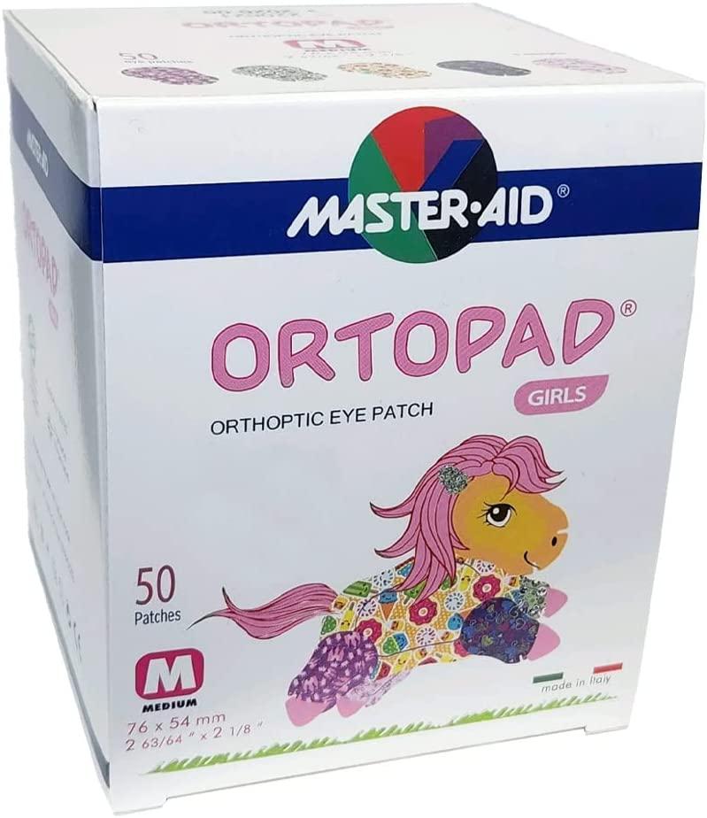 Ortopad Bamboo Girls Eye Patches 50/Box (Medium 2-4 yrs) - Ice Cream ...