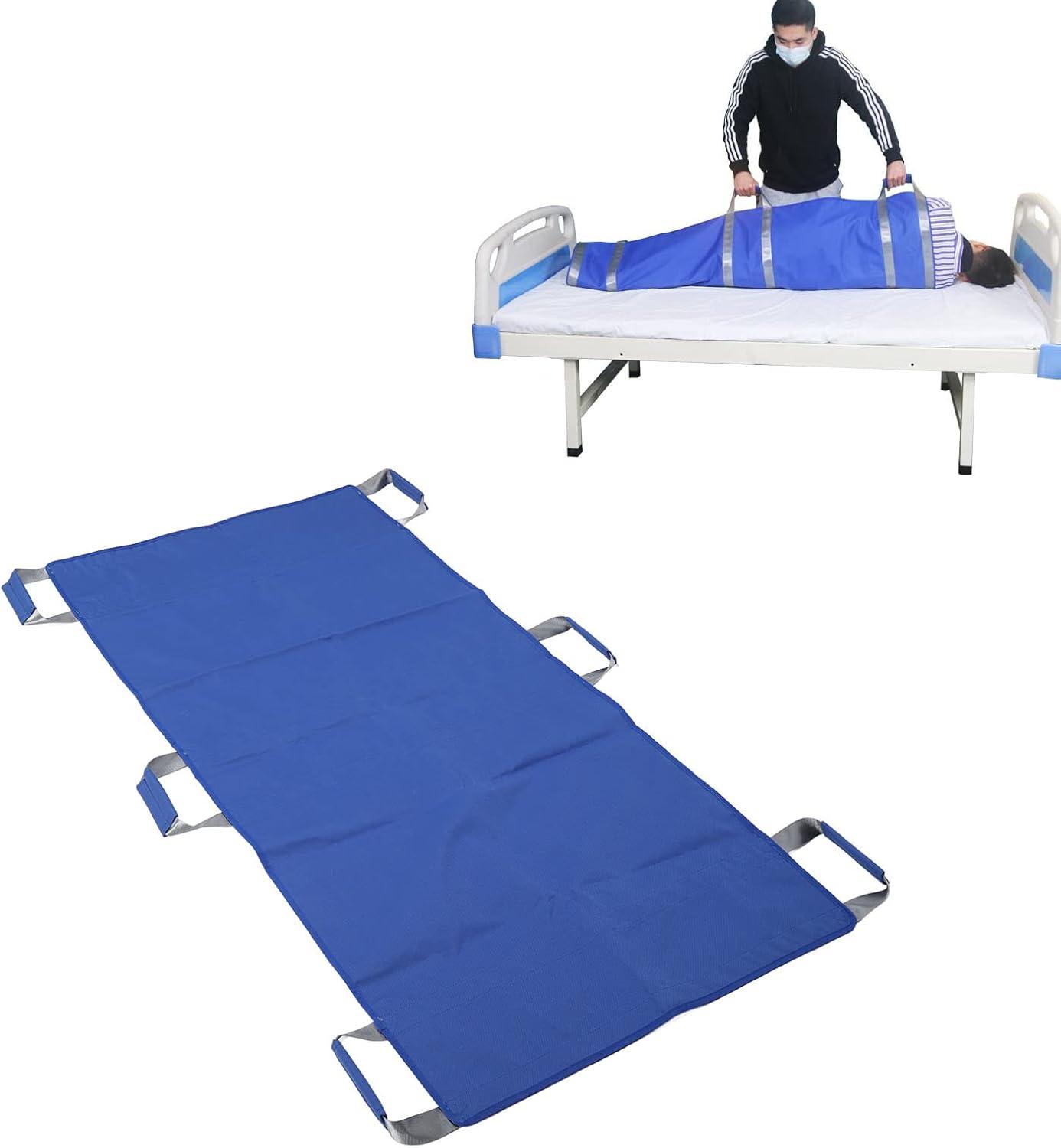 Positioning Bed Pad Patient Lift Aid Transfer Sheet with 6 Handles ...