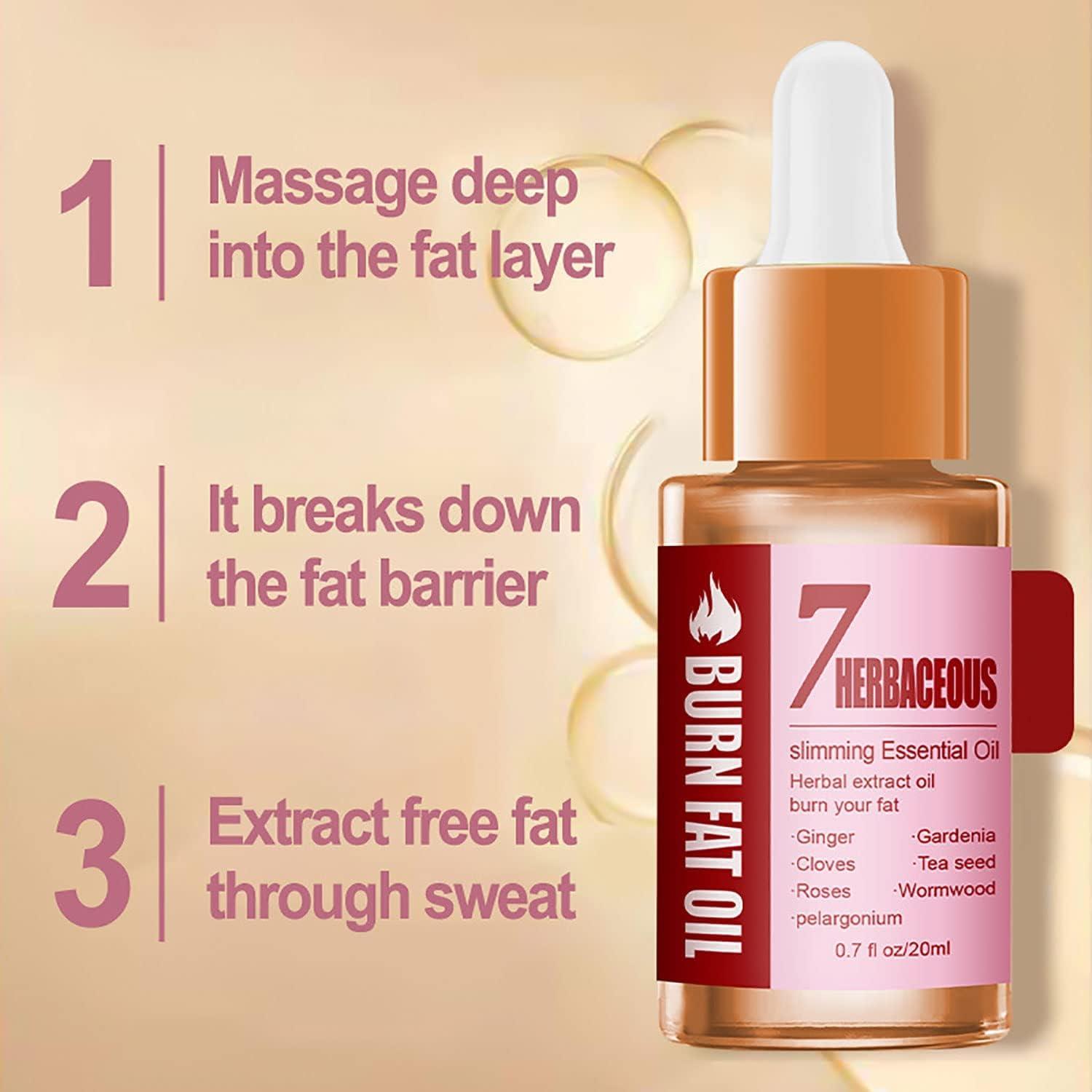 Leg Muscle Reshaping Oil - 7 Days Fat Burning & Anti-Cellulite Solution ...