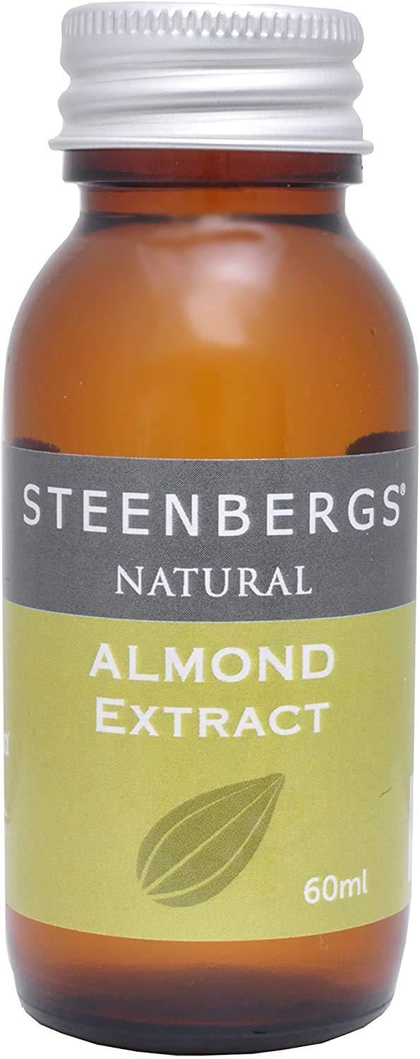 Steenbergs Natural Almond Extract 60ml - Pure and Delicious Flavor ...