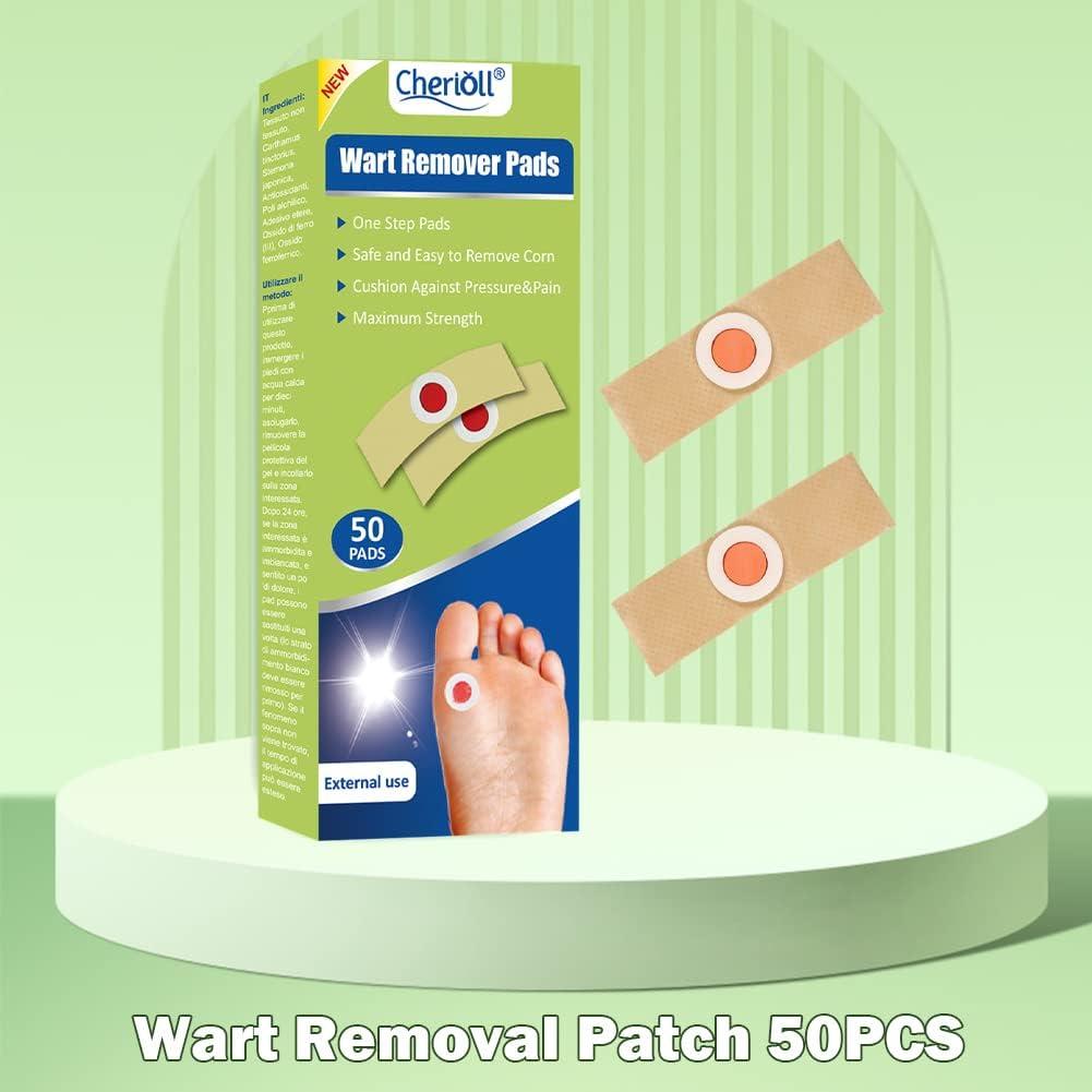 Wart Remover Pads 50pcs - Wart Treatment for Hands, Feet, Callus ...