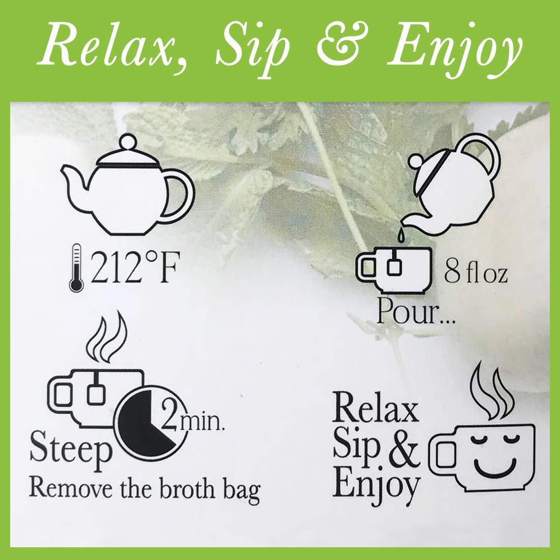 The Art of Broth Chicken Sipping Broth Bag - Non-GMO, Vegan, Gluten ...