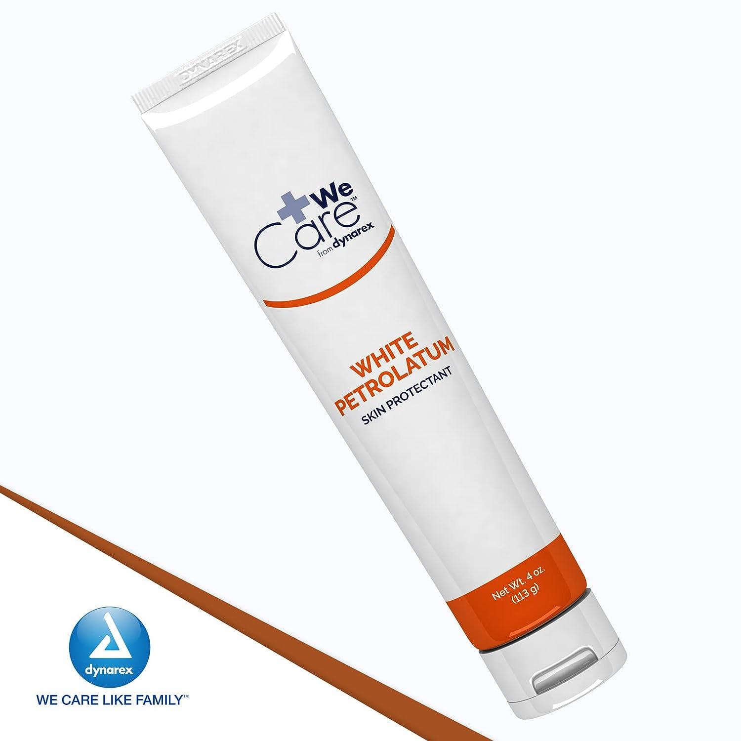 Dynarex White Petrolatum Petroleum Jelly 4 oz. Tube - Skin Repair ...