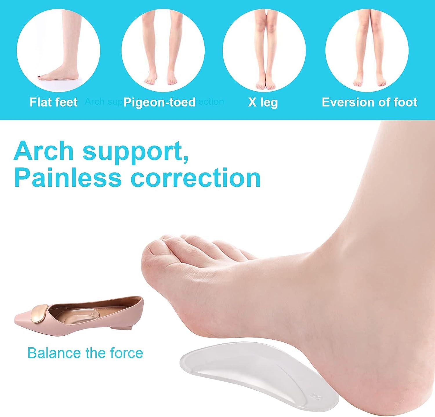CZBYXA12 Gel Foot Arch Supports Inserts Pads for Men and Women - 6 ...