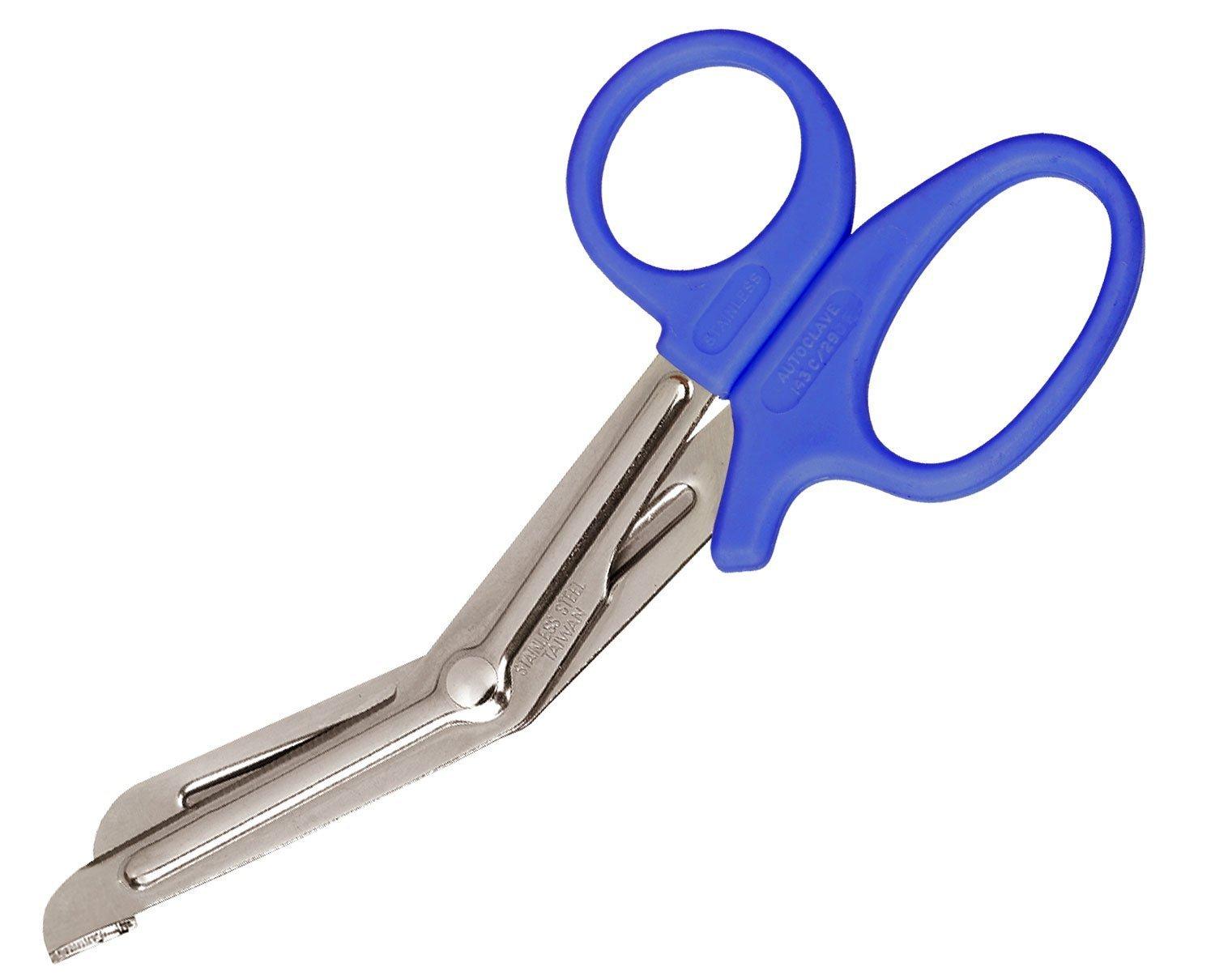 Prestige Medical Royal Blue 5.5 Nurse Utility Scissors - Portable and ...