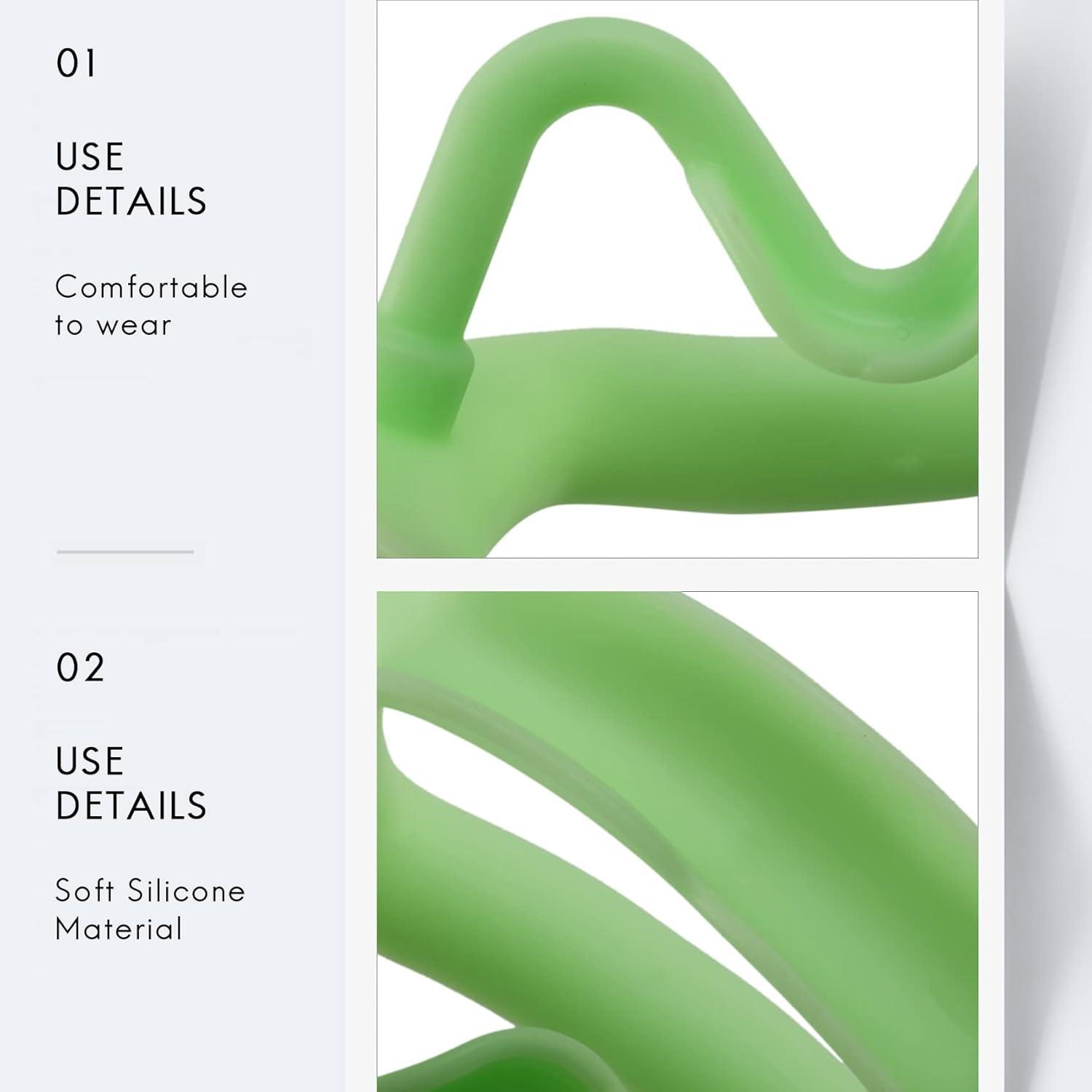 Buy Green Silicone Mouth Expander - Soft Intraoral Lip Expander for ...