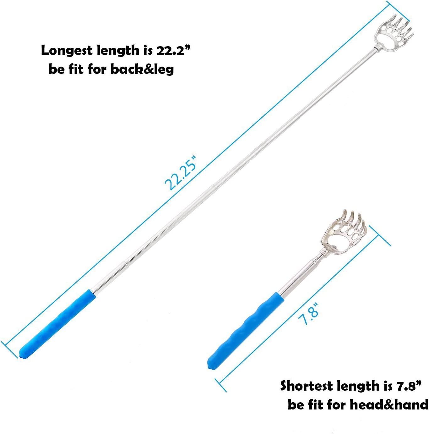 Ohuhu 8 Pack Extendable Telescopic Bear Claw Back Scratcher | Portable ...
