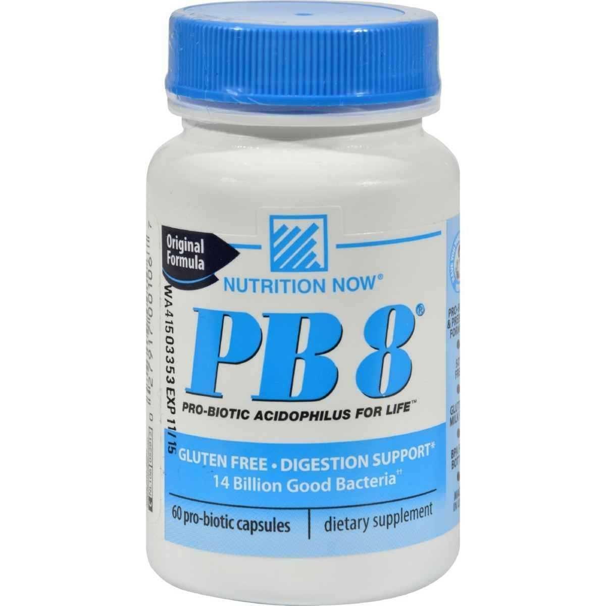 Nutrition Now PB8 Acidophilus Vegetarian - Probiotic Supplement | Buy ...